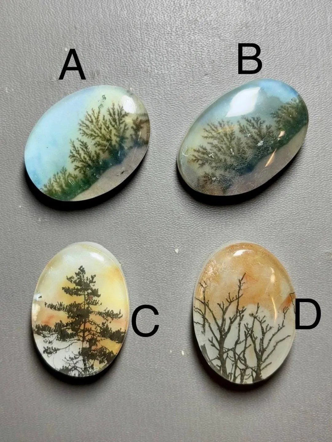 Handmade Opal Cabochon: Precious Gemstone, Dawallaet Oval Stone