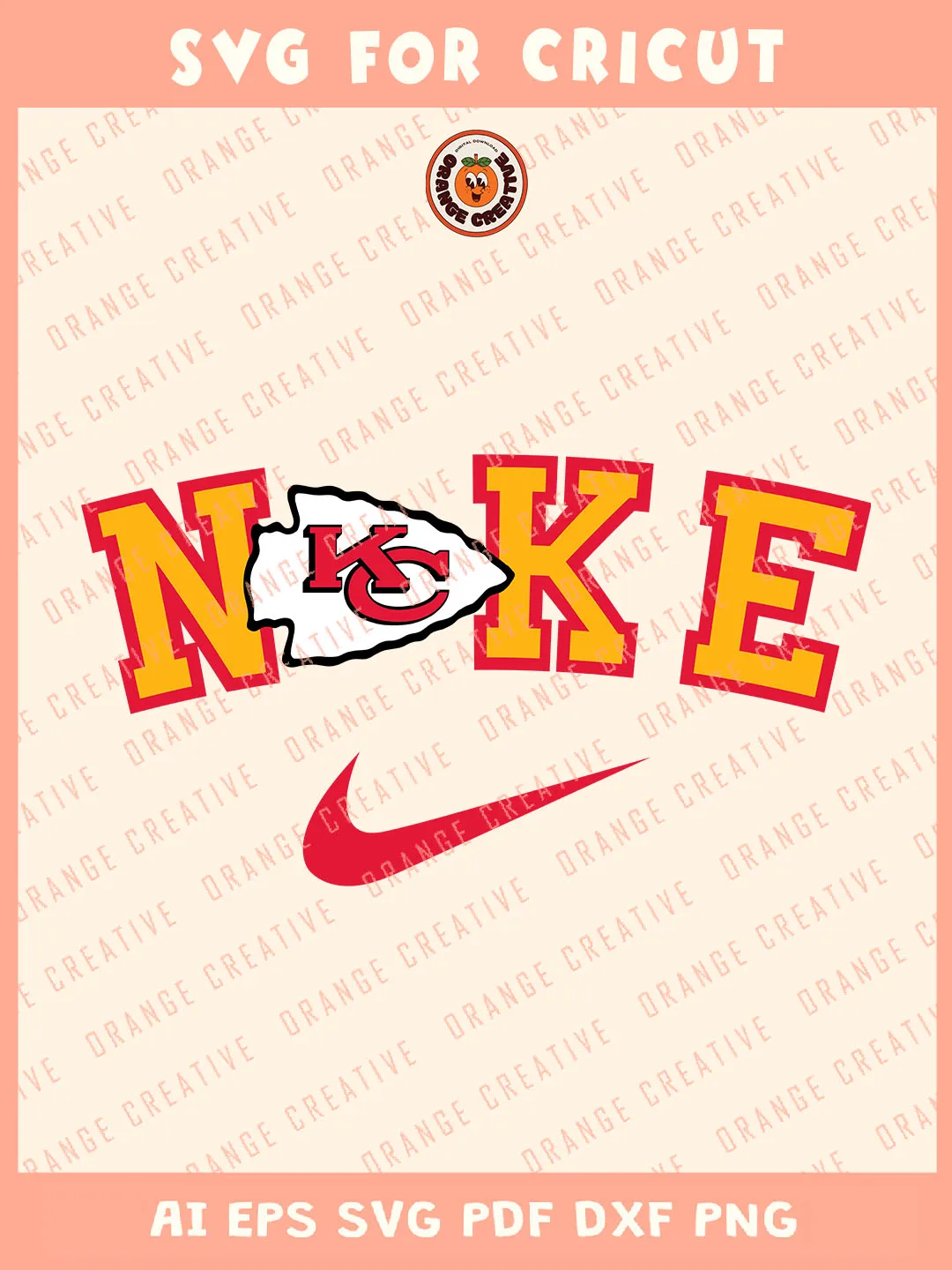 Kansas City Chiefs Team Est 1960 Logo Svg, NFL Football Team Svg, NFL ...
