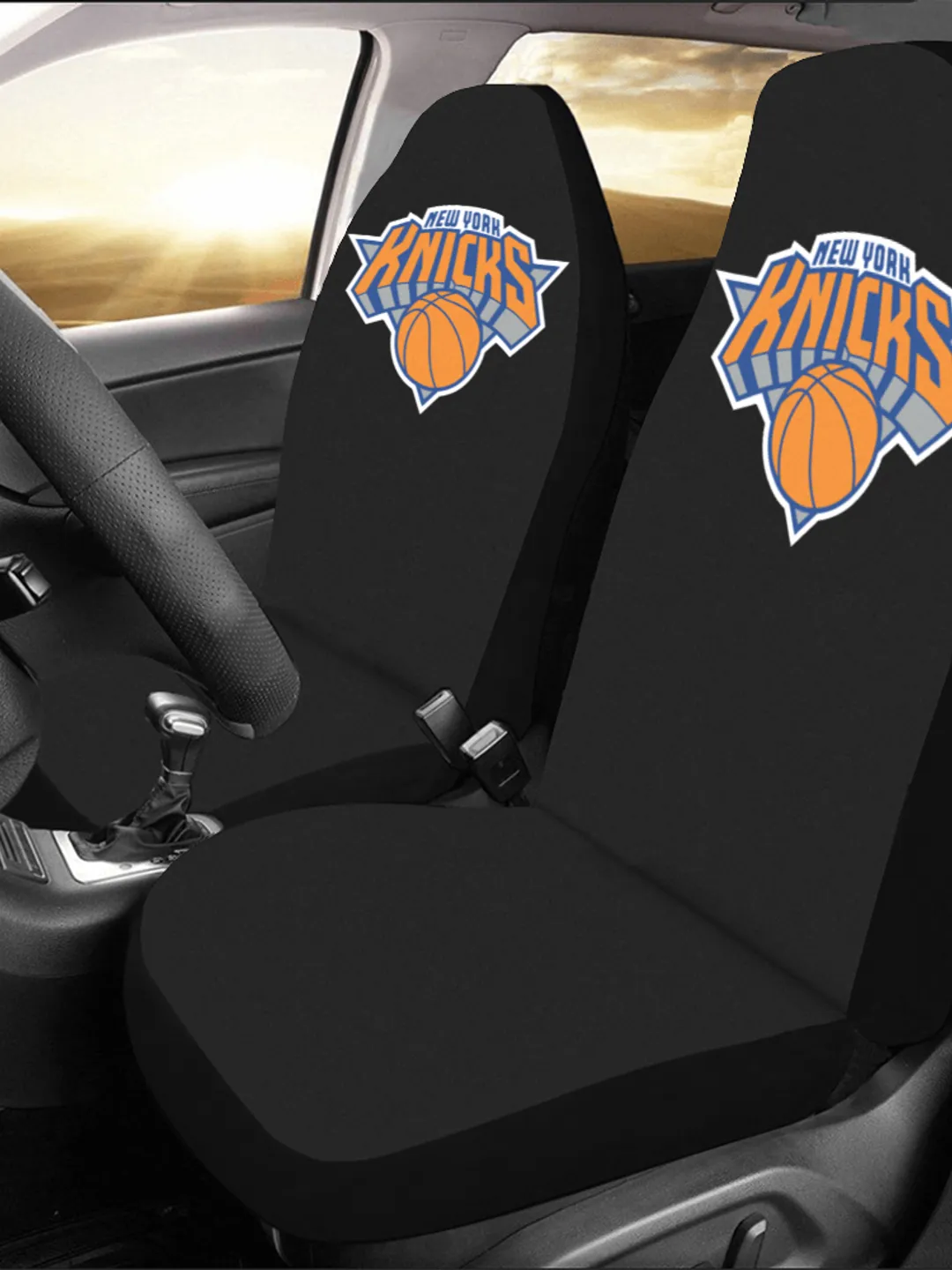 New York Knicks Car Seat Covers Set of 2 Universal Size