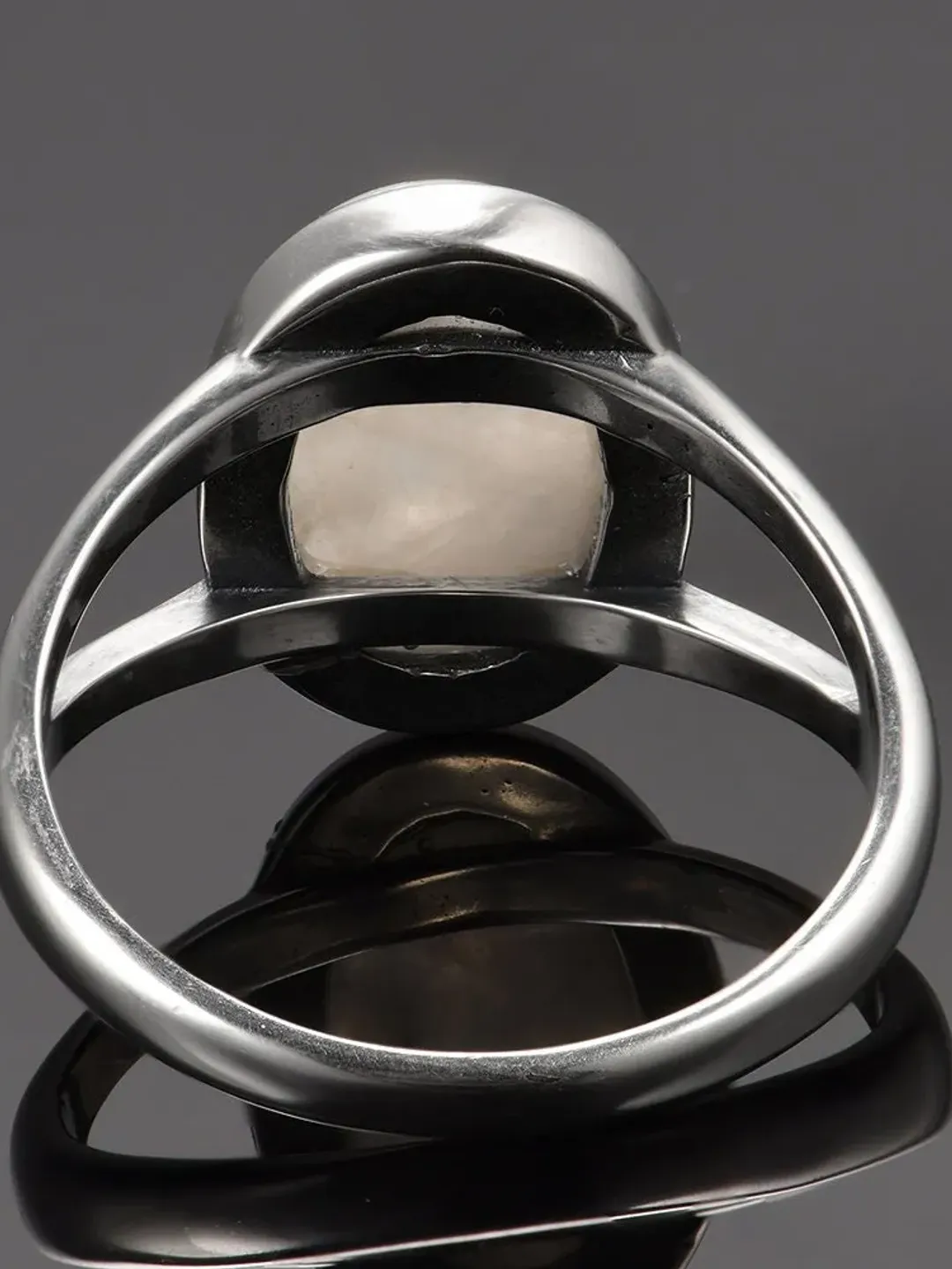 Minimalist Moonstone Ring, Moonstone Ring, Silver Moonstone Ring ...