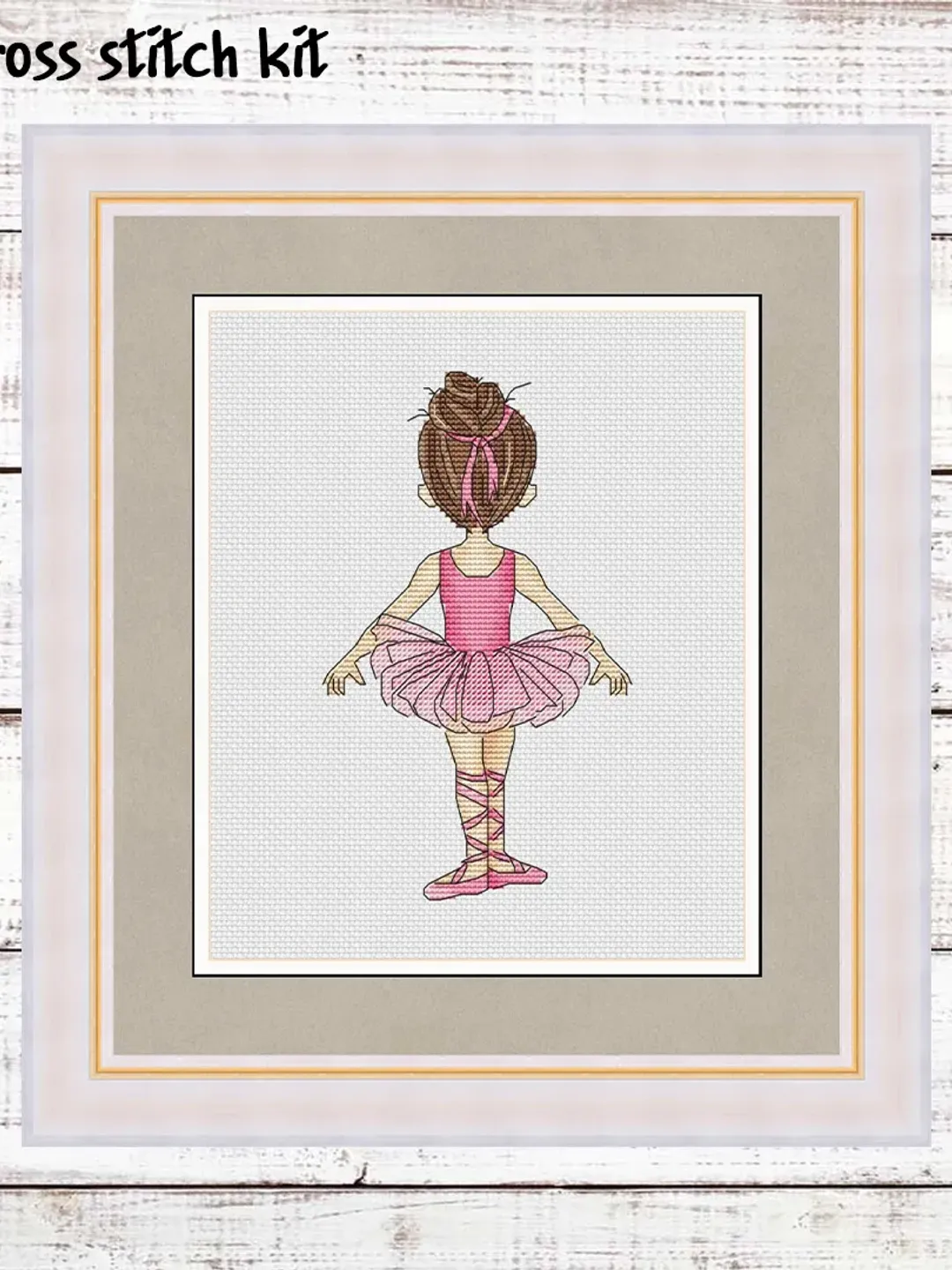 Ballerina Cross Stitch Pattern, Ballet Cross Stitch, Dance Cross Stitch ...