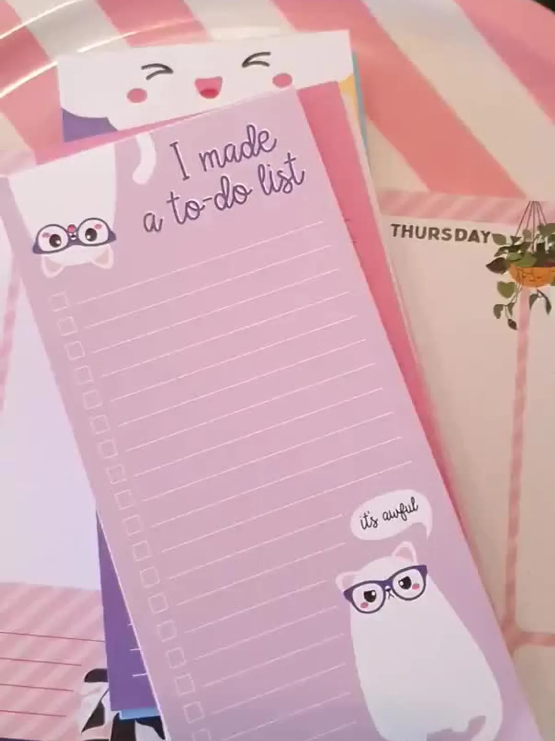 To do block 10×21 cm Grumpy cat desk planner to do list looks great ...