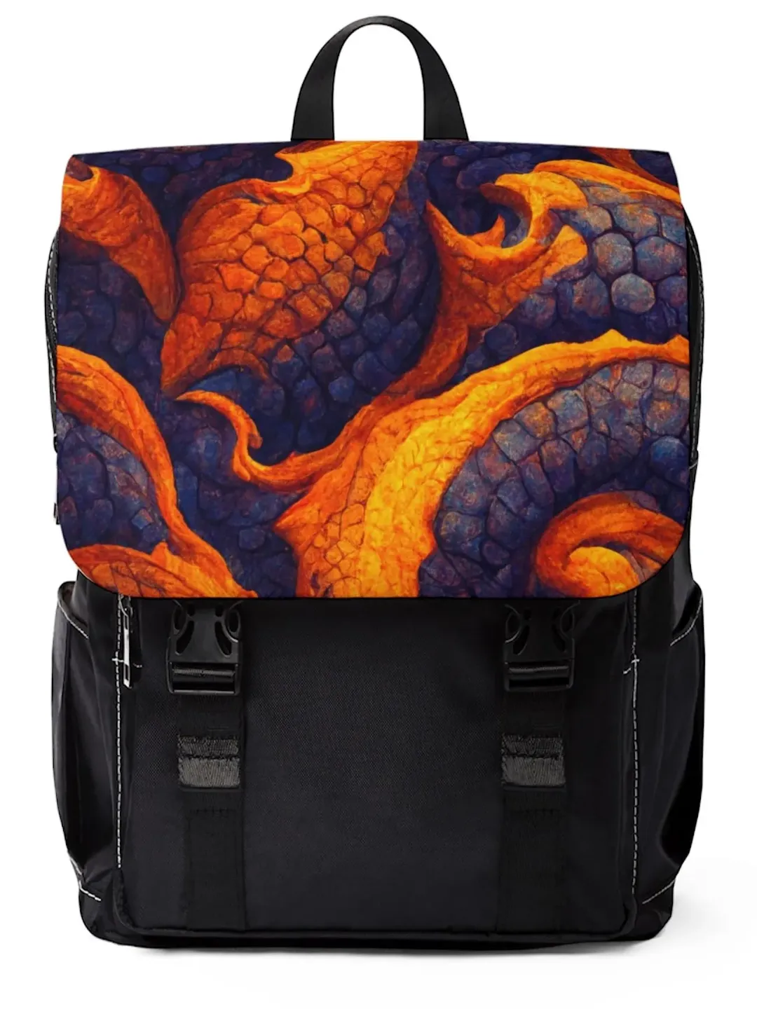 Dragon Scale TTRPG Shoulder Backpack | Over the Shoulder Tabletop ...