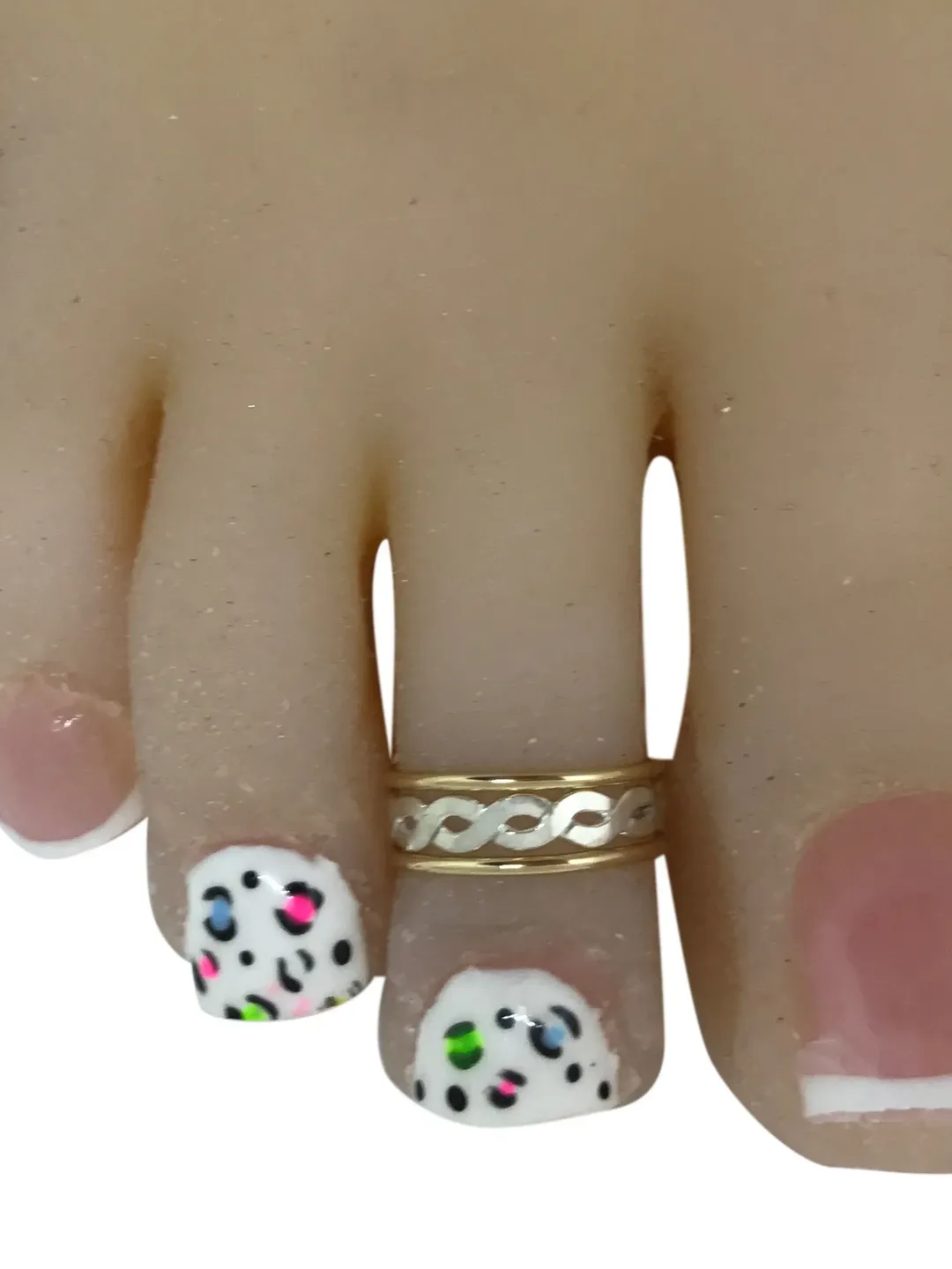 Toe ring, Gold toe ring, 14k Gold Filled Stacked Toe Rings, Gold toe ...