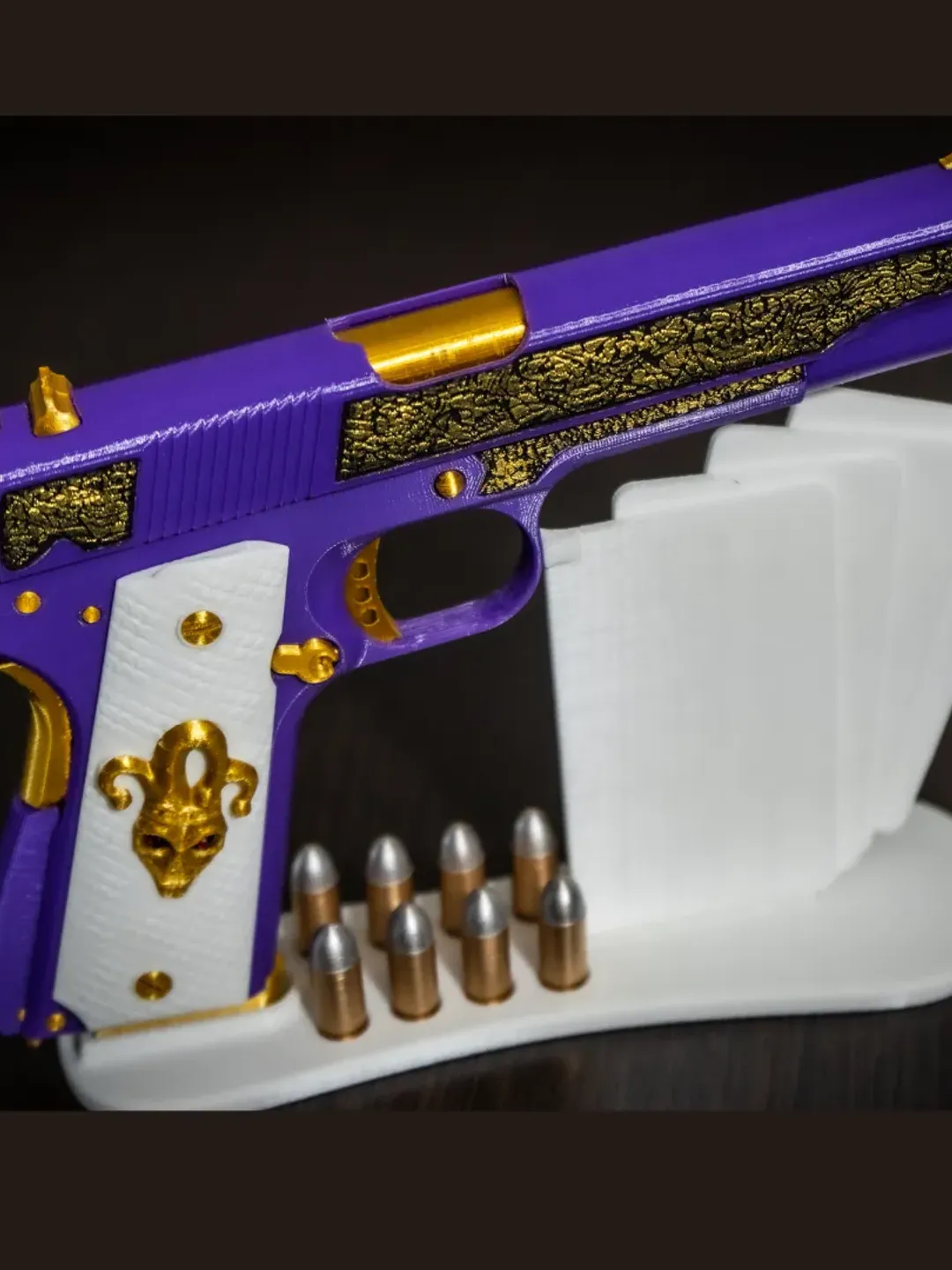 Joker colt Cosplay Gun Prop | Movie Accurate | Prop replica | 3d ...