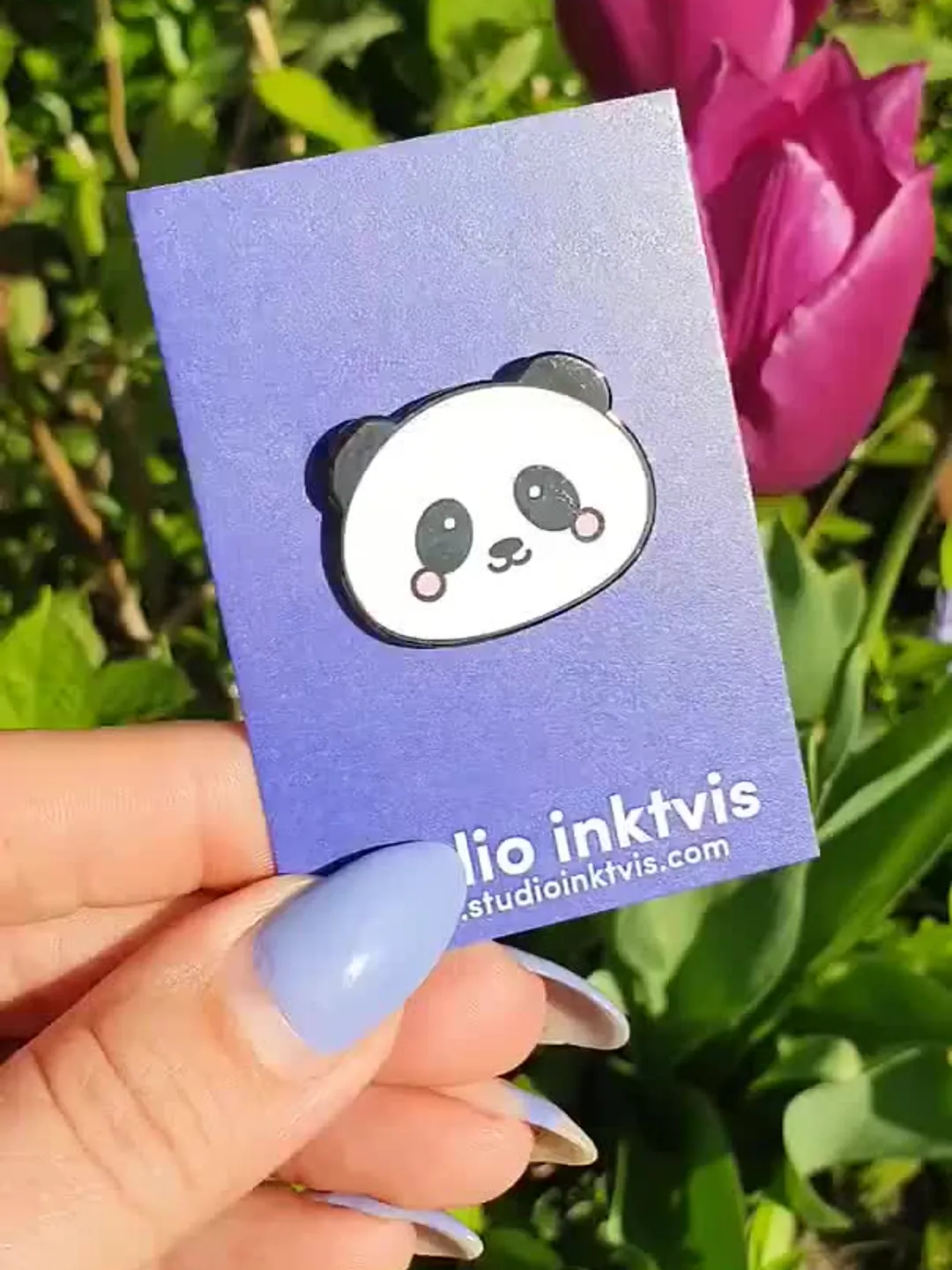 Cute Panda enamel lapel pin brooch Hard Enamel Cute Animal Pin Chibi ...