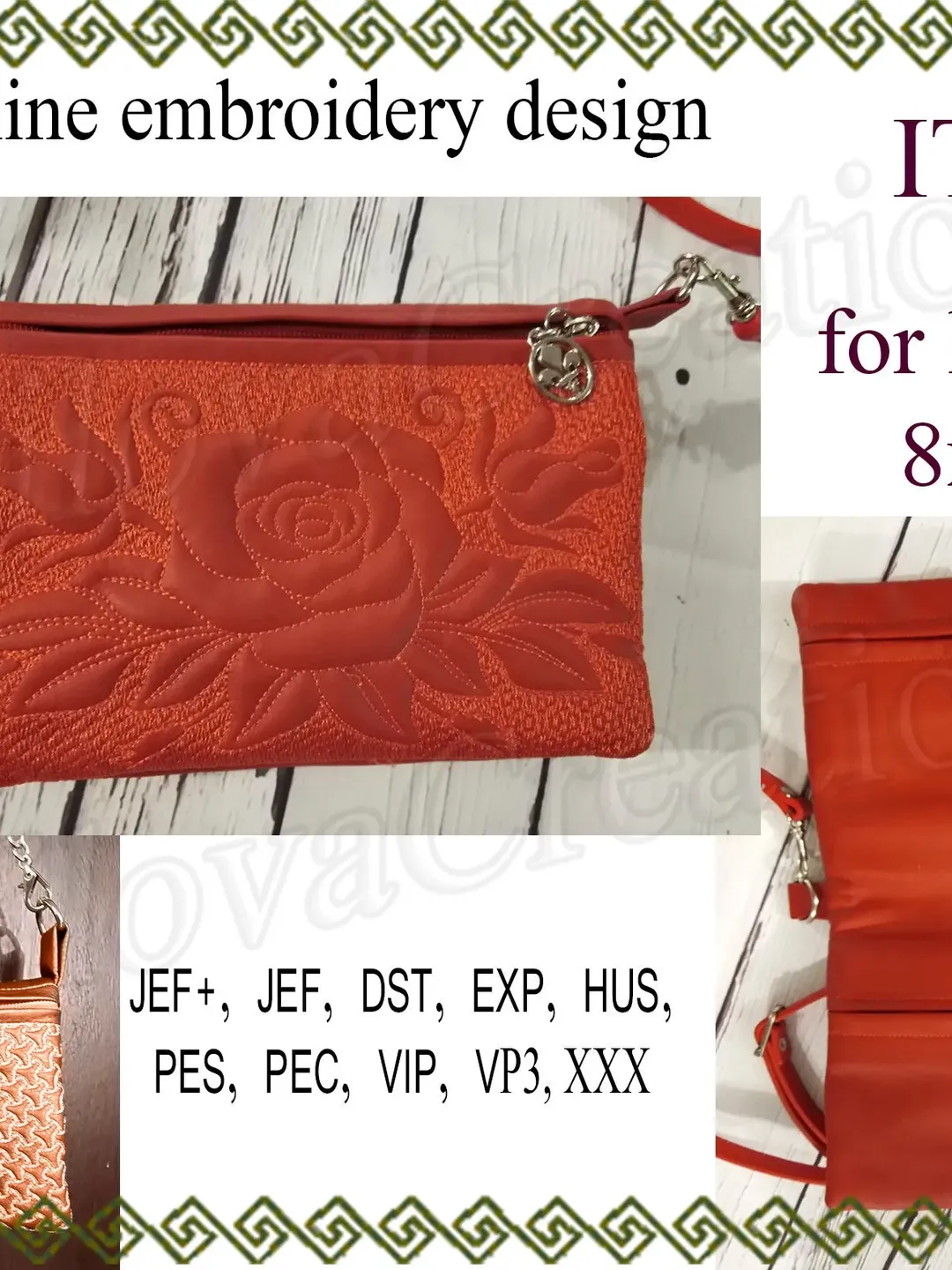 In The Hoop Machine Embroidery design ITH Peekabo Bag Valentine Day ...