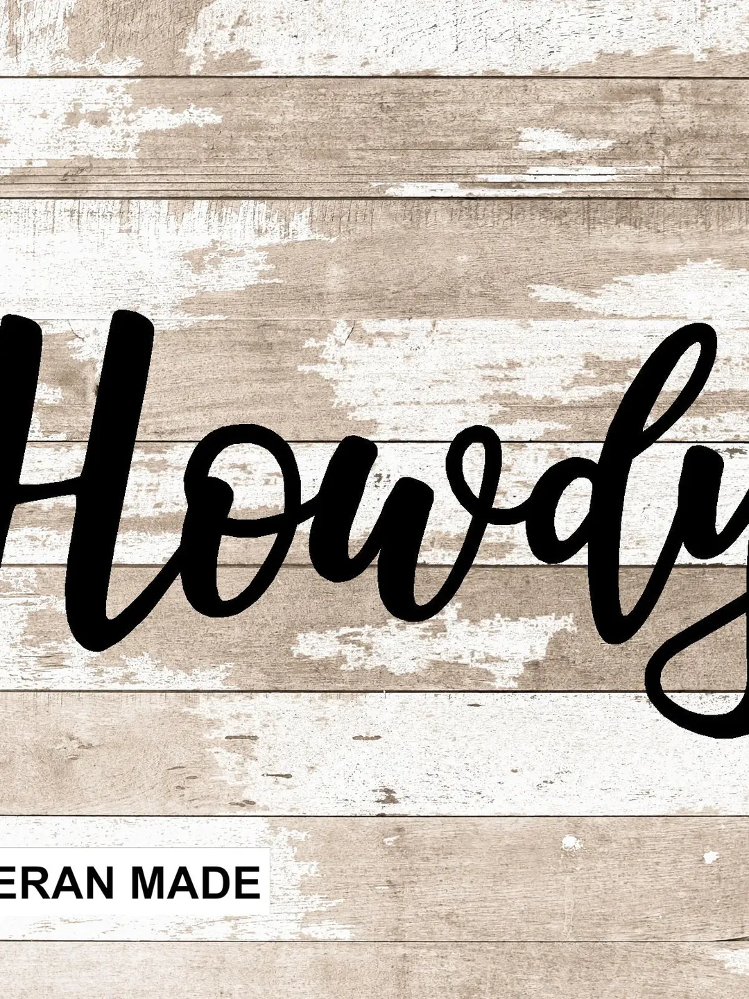 Howdy Sign, Metal Howdy Sign in Beautiful Script, Metal Wall Art Decor ...