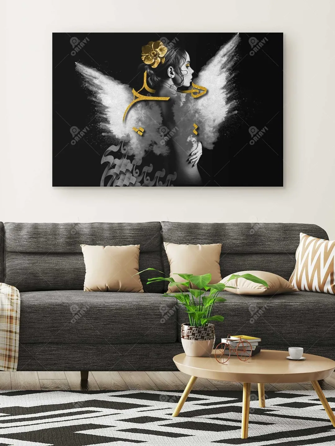 Hich bar Hich | Persian Calligraphy Wall Art | Persian Gift | Persian ...