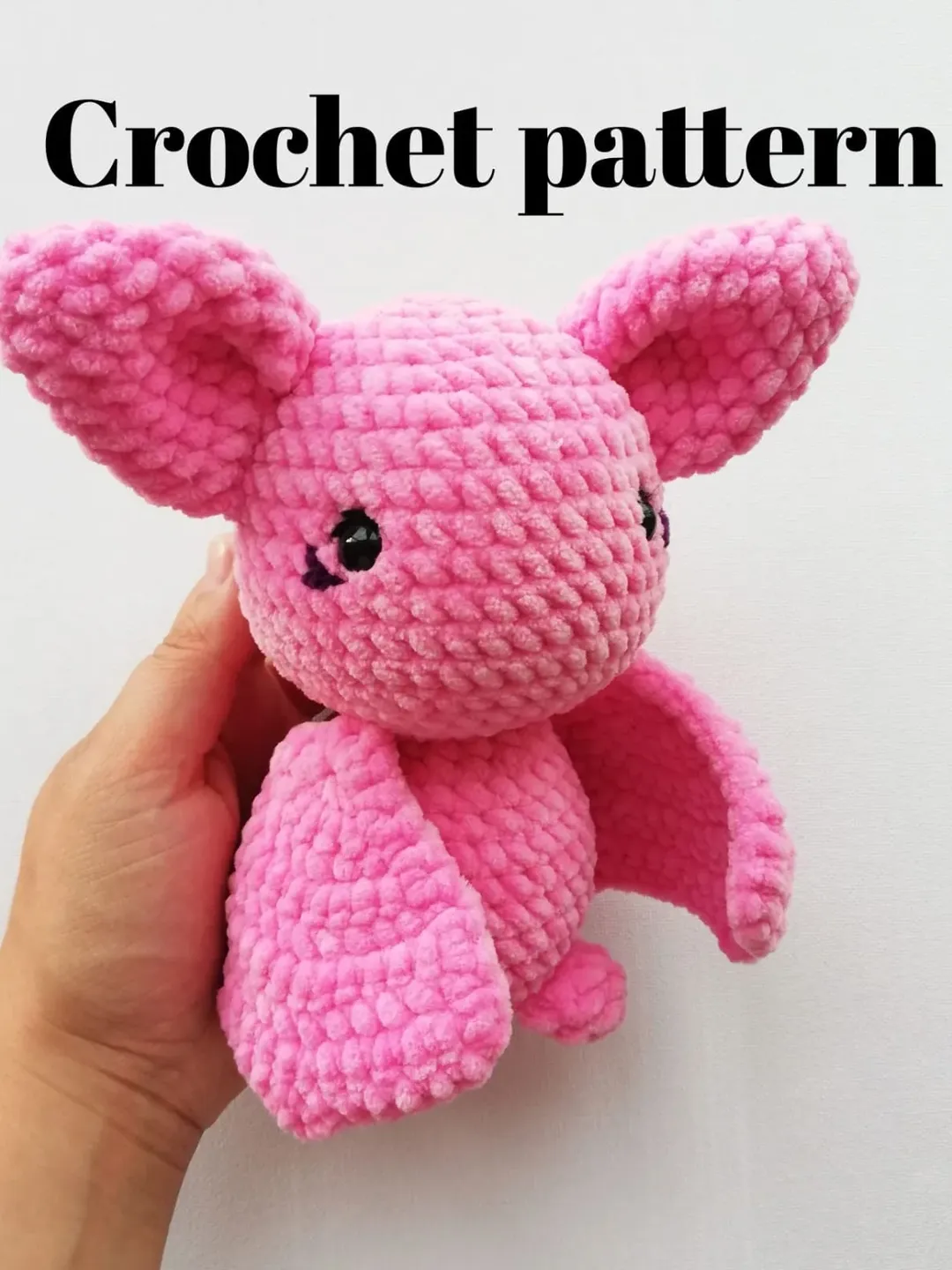 Crochet pattern plush Hambo, Marceline and Hambo, crochet pattern bear