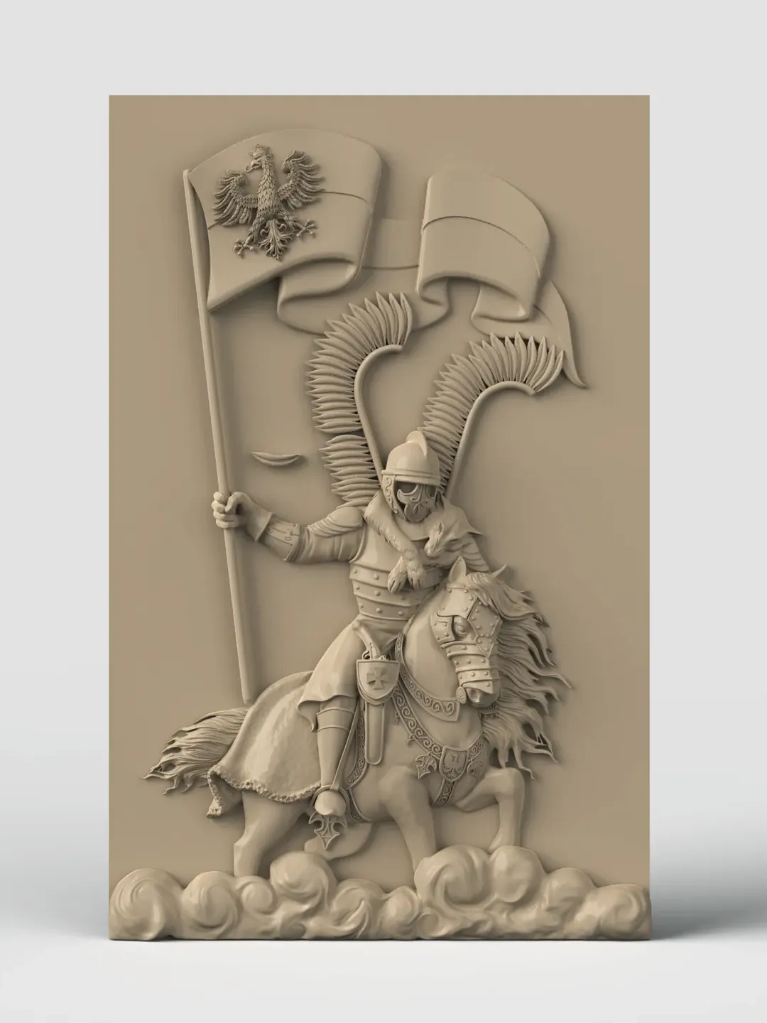 3D Model STL CNC Router file 3dprintable Greyhound