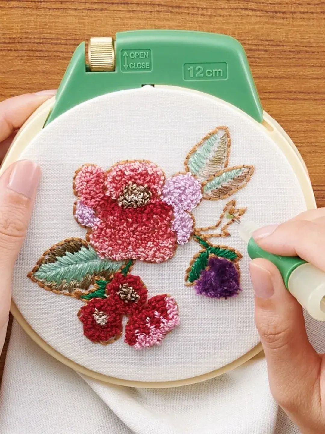 Clover Free Stitching Needle Art 57-413 from JAPAN
