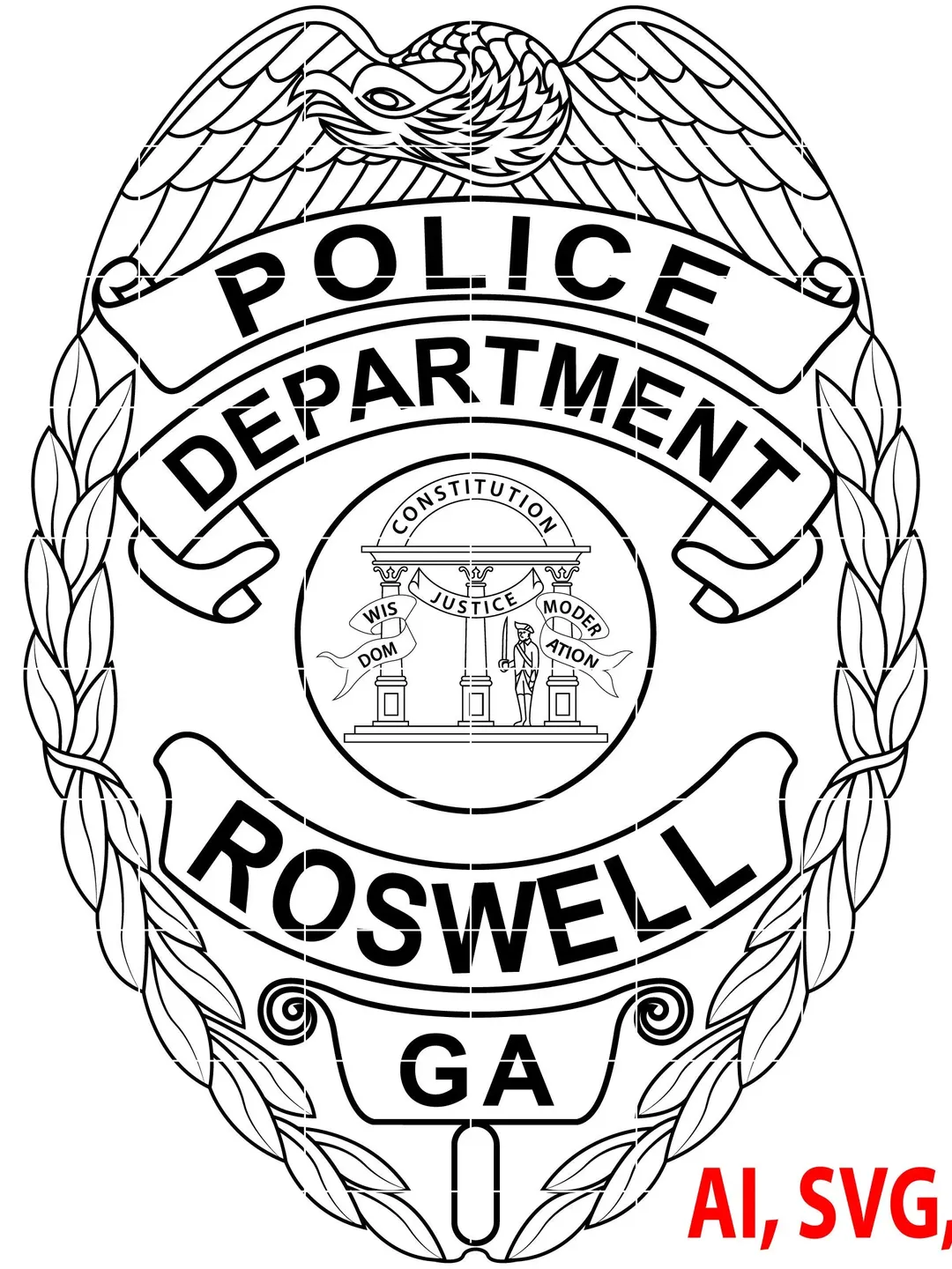 Police Badge, State of Texas Unthsc Police Badge, Logo, Seal, Custom ...