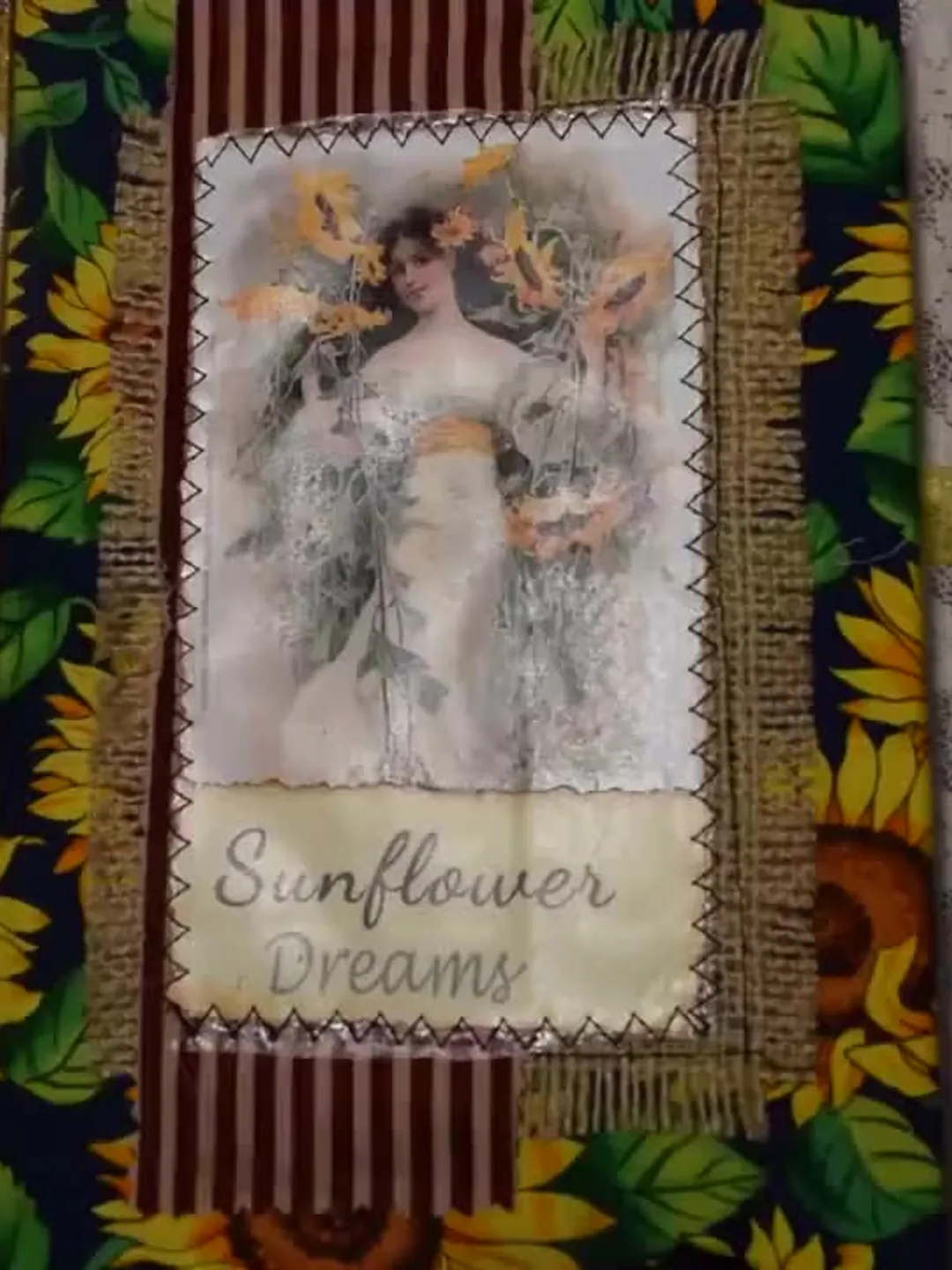 Junk Journal "Sunflower Dreams"- Sunflower Themed Journal- Sunflower ...