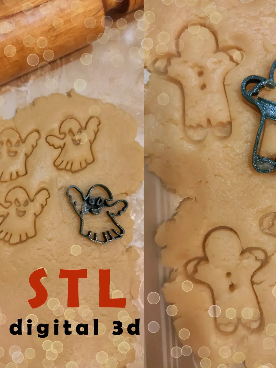 15 designs STL Cookie Cutter File