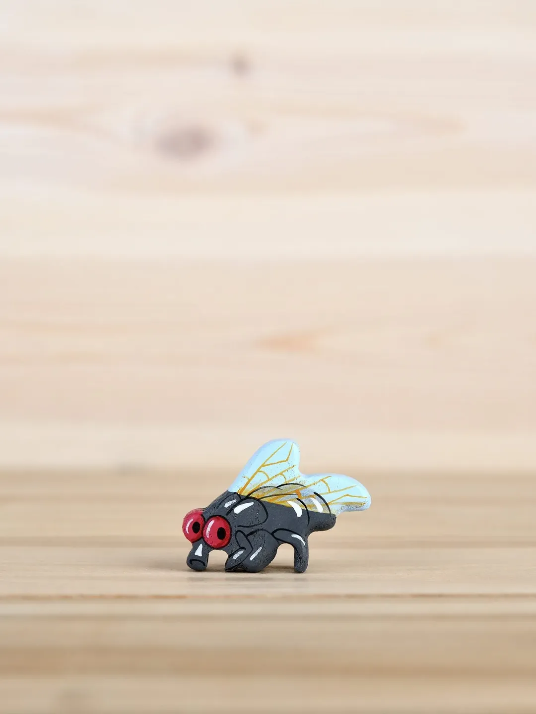 Toy fly figurine Miniature insect