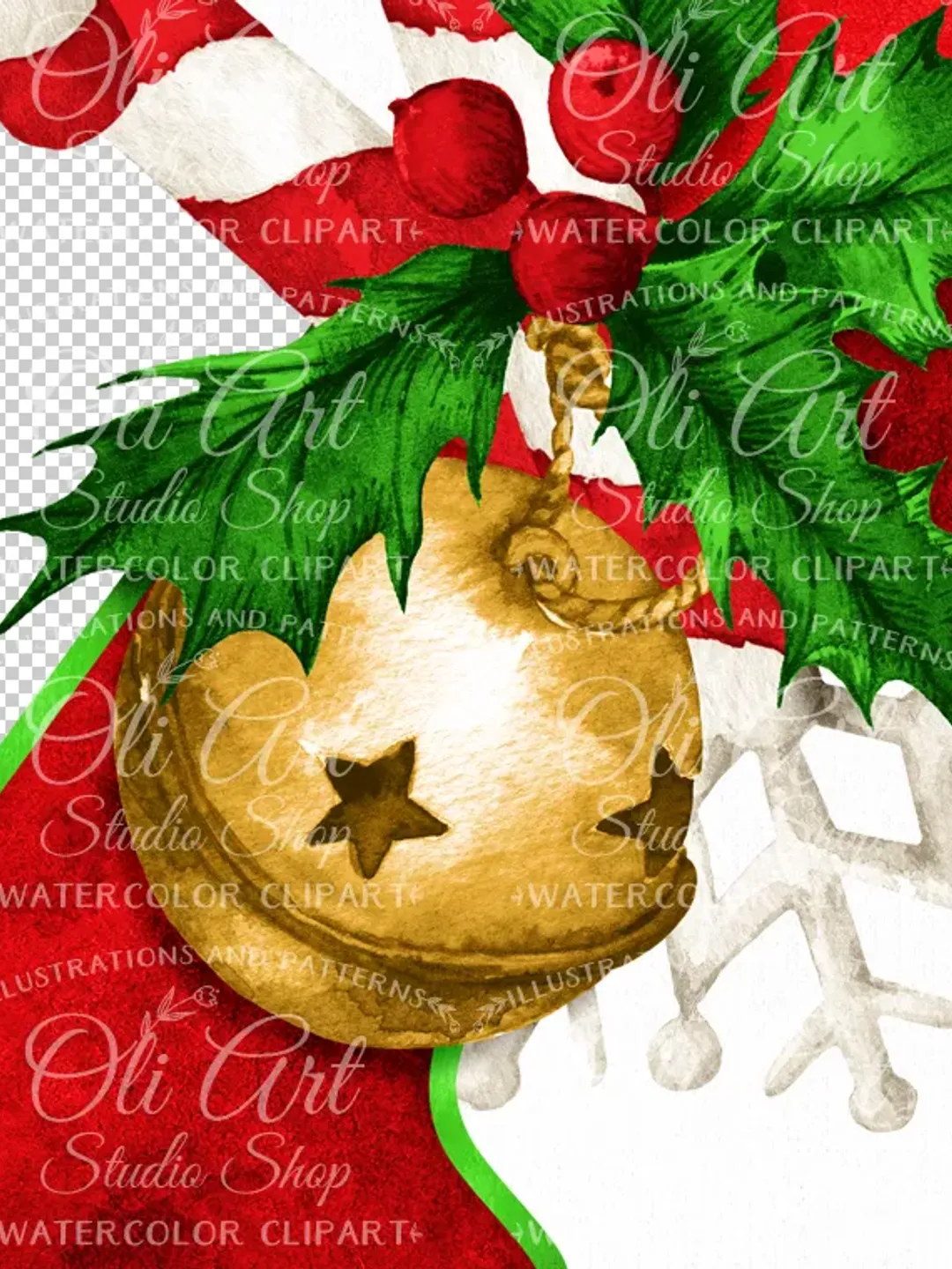 Christmas clipart. Font clipart. Alphabet Png. Santa Claus Hat. Design ...