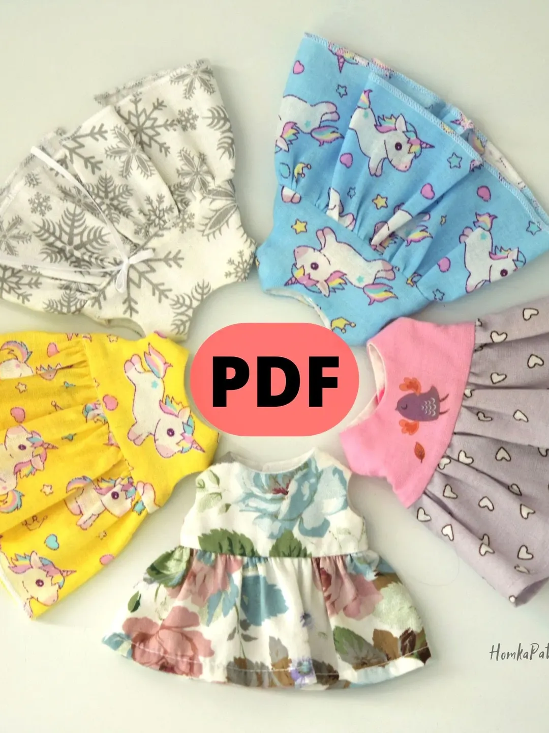 8 inch doll clothes, doll clothes pattern, baby doll clothes