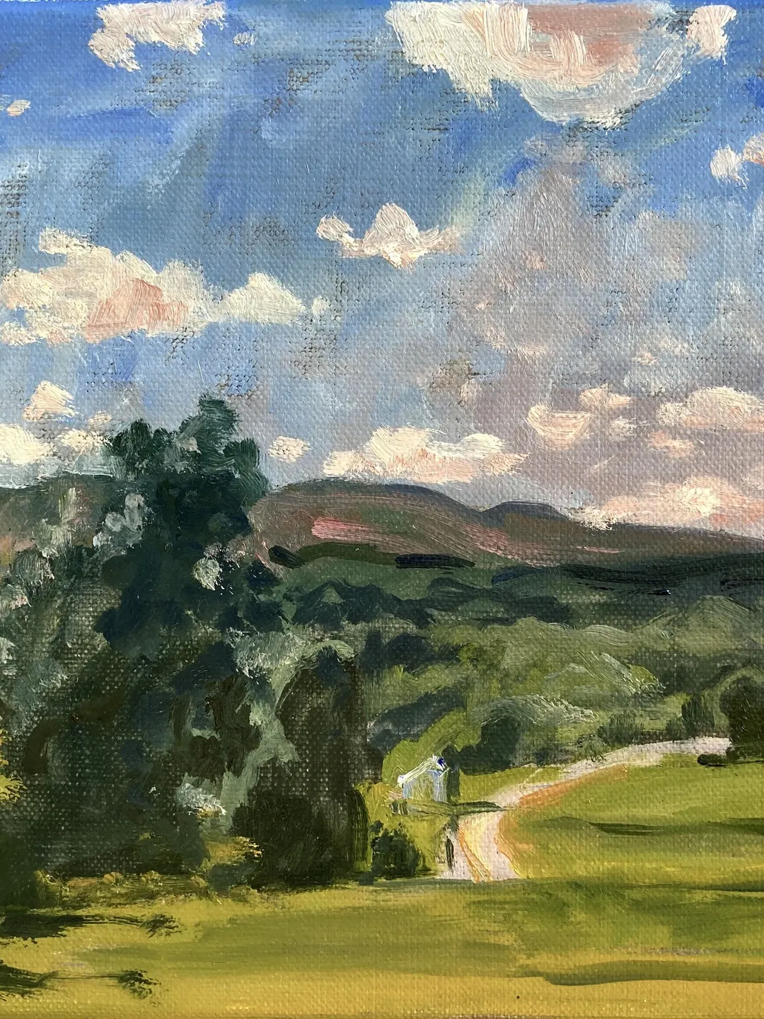 Original Landscape Painting - Summer Light Luce Road/Williamstown ...