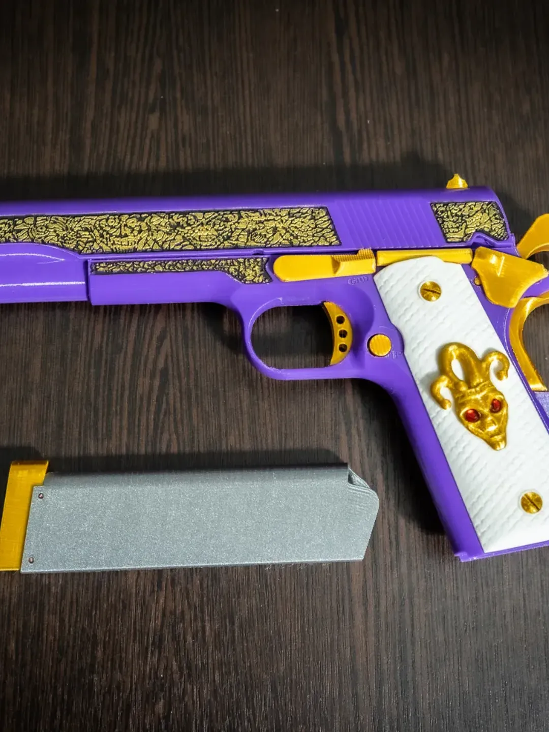 Joker colt Cosplay Gun Prop | Movie Accurate | Prop replica | 3d ...