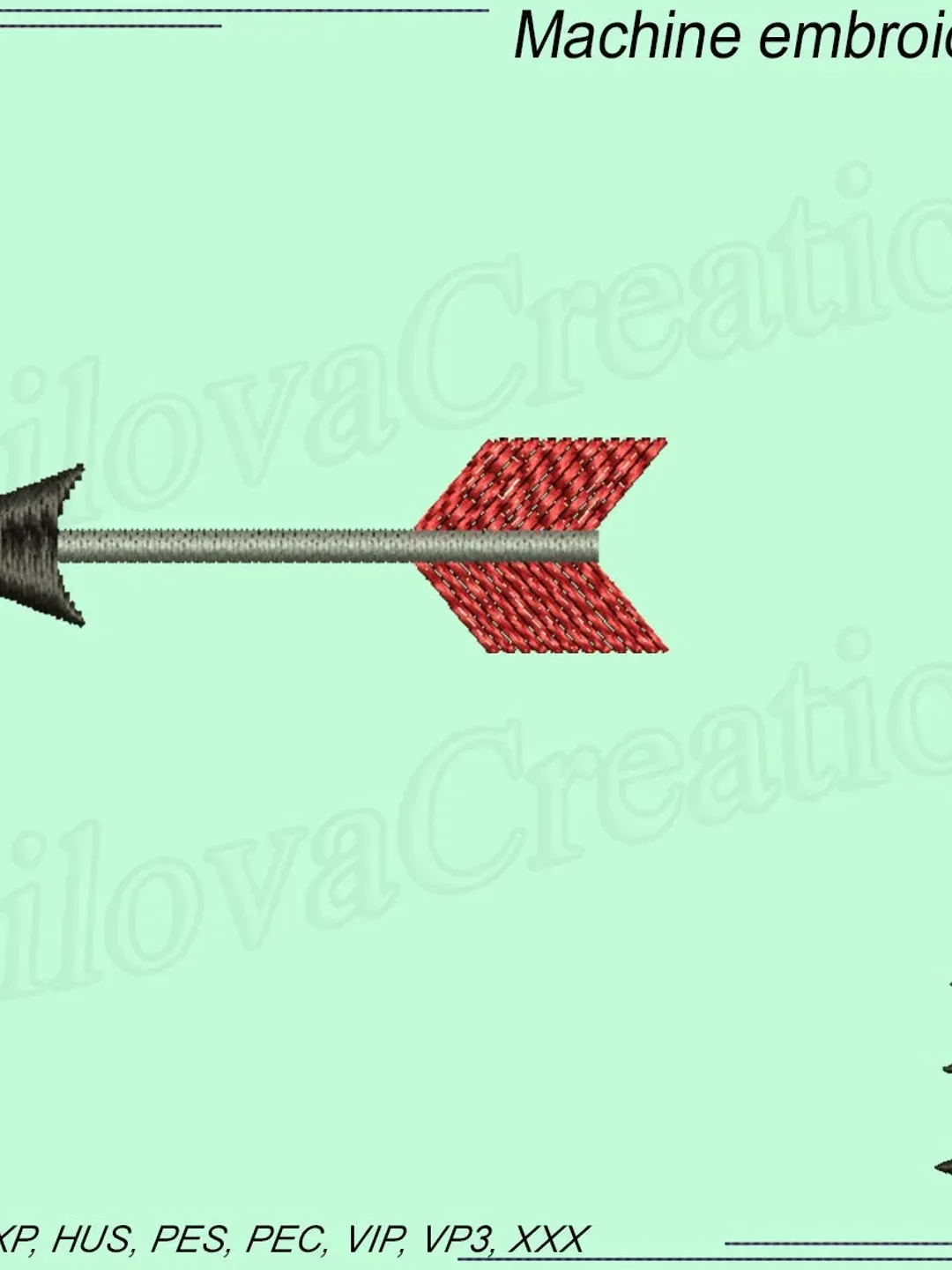 Arrow embroidery designs Machine embroidery design Emb Files