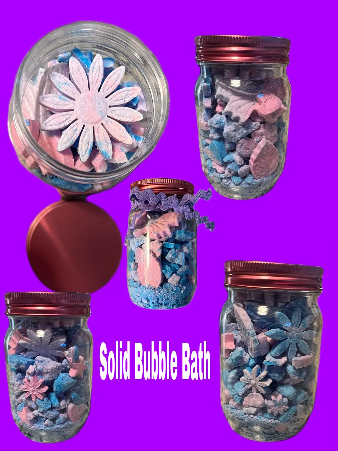 Winter Wonderland Bubble Donut Bath Bomb