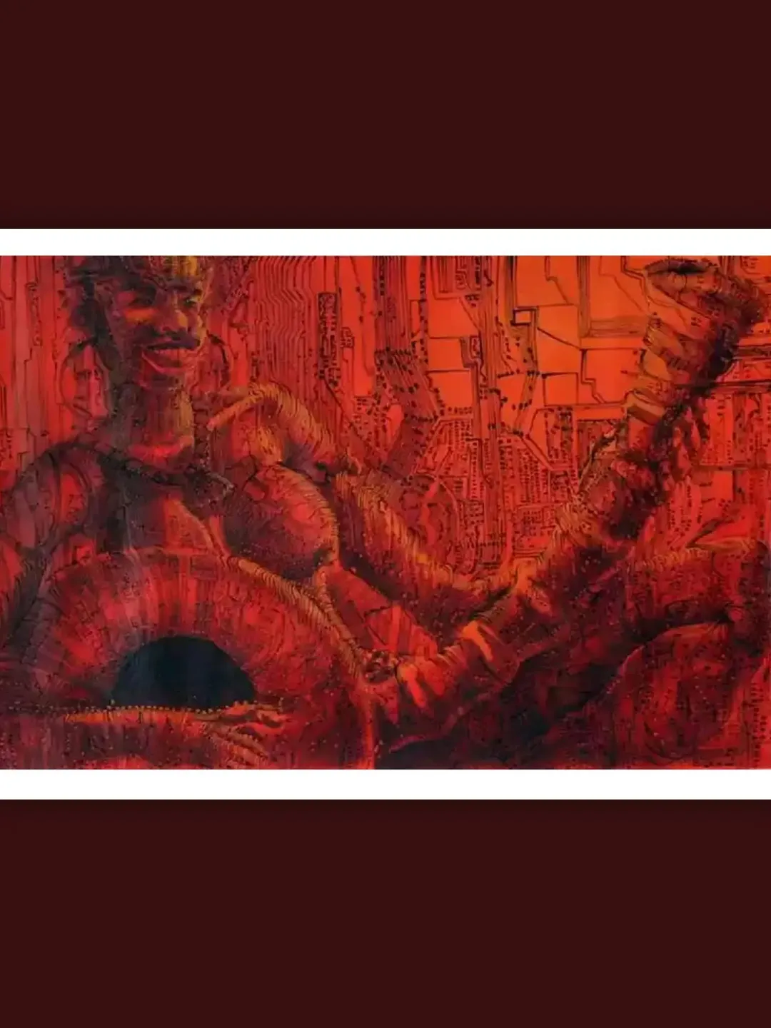 The Beauty and the Goje / Acrylic on Canvas / African Art / African ...