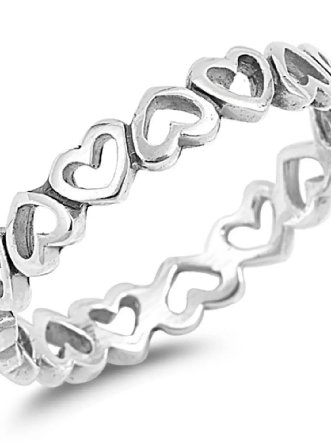 Heart Toe Ring, Silver Toe Ring, Infinity Heart Toe Ring, Sterling ...