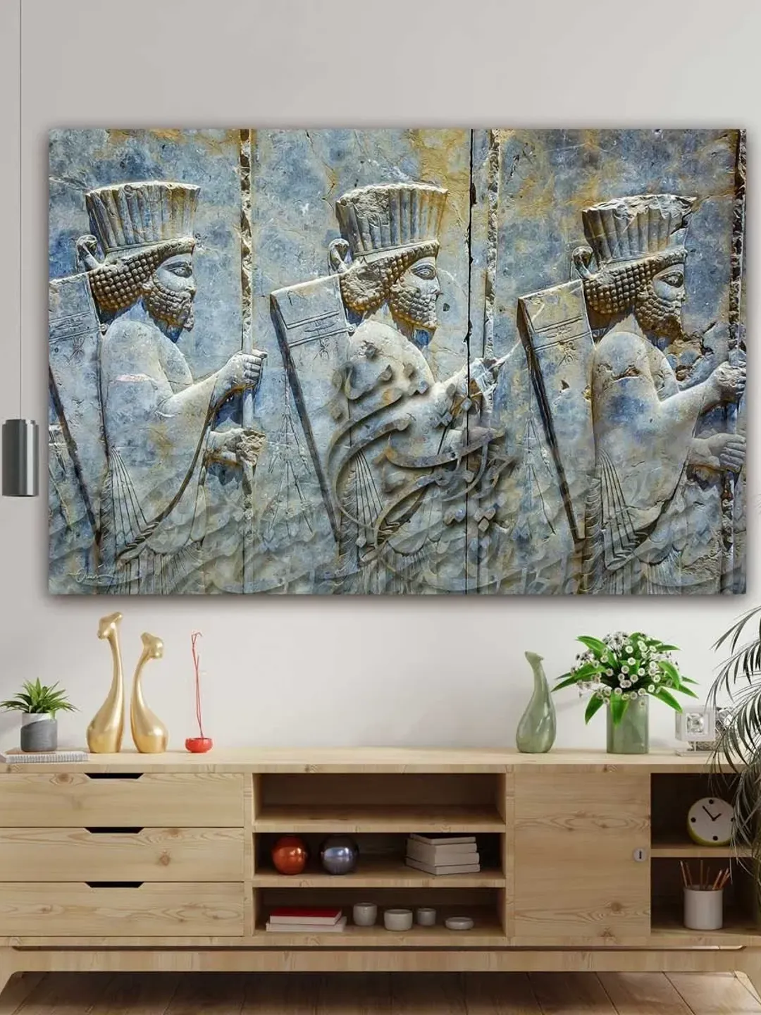 Cho IRAN Nabashad | Persian Wall Art | Persian Calligraphy Wall Art ...