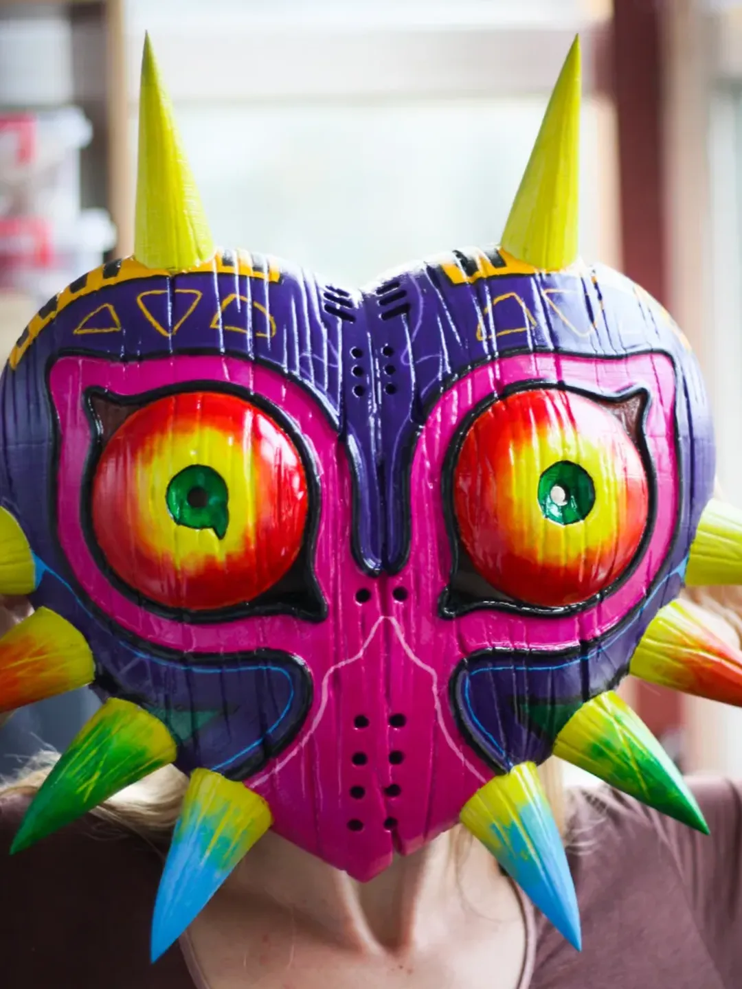 Majora Mask | legend of zelda cosplay mask replica | majora mask ...