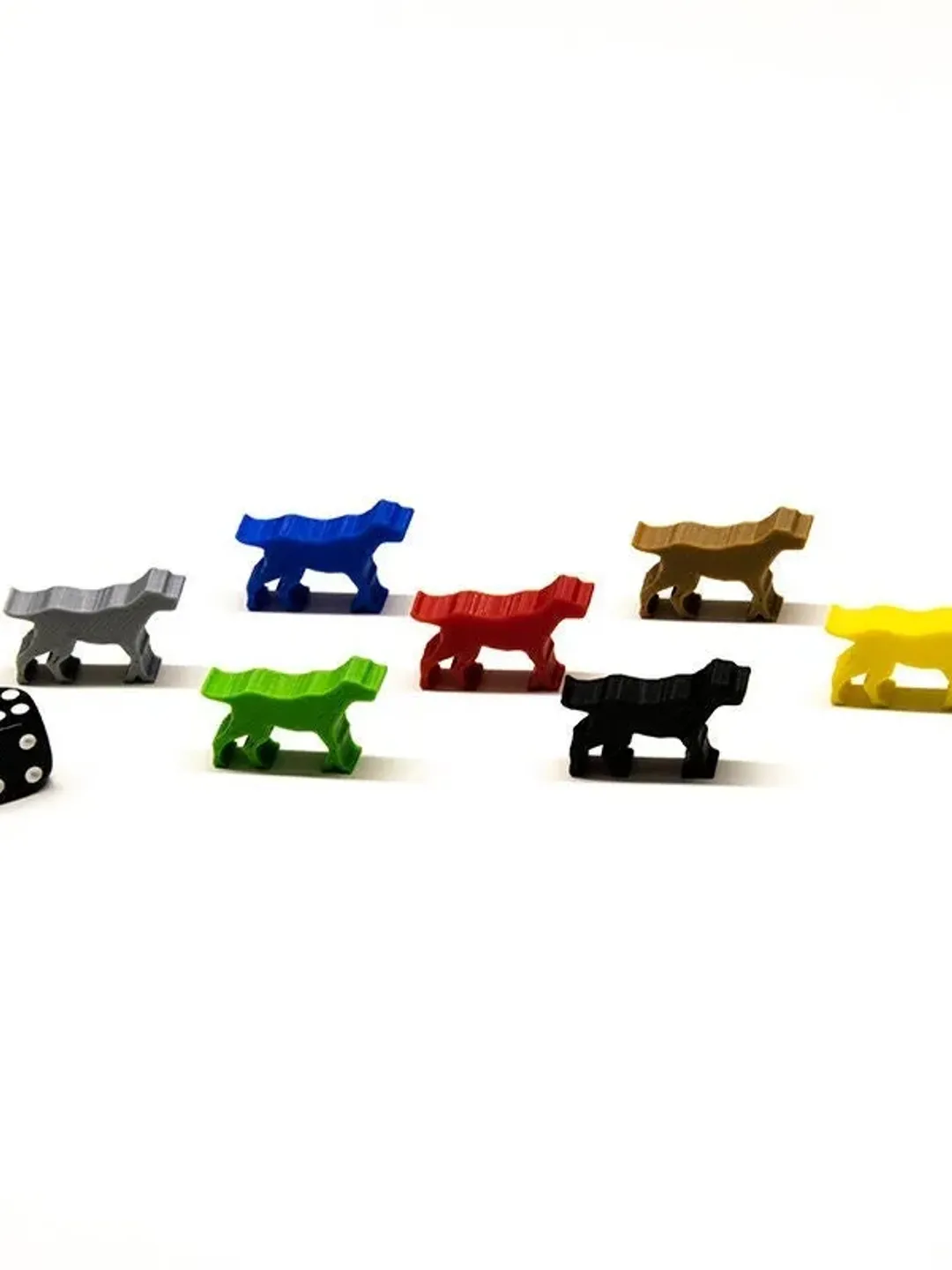 Dog Meeple Token for Board Games - Meeples Upgrade Boardgame Components ...