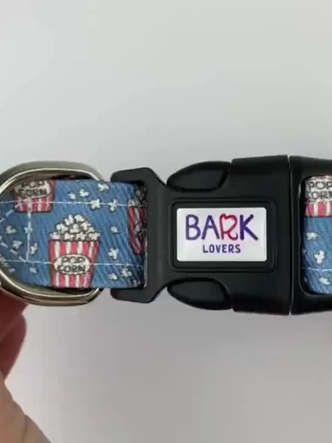 Popcorn Dog Collar, Boy Dog Collar, Food Dog Collar, Funny Dog Collar ...