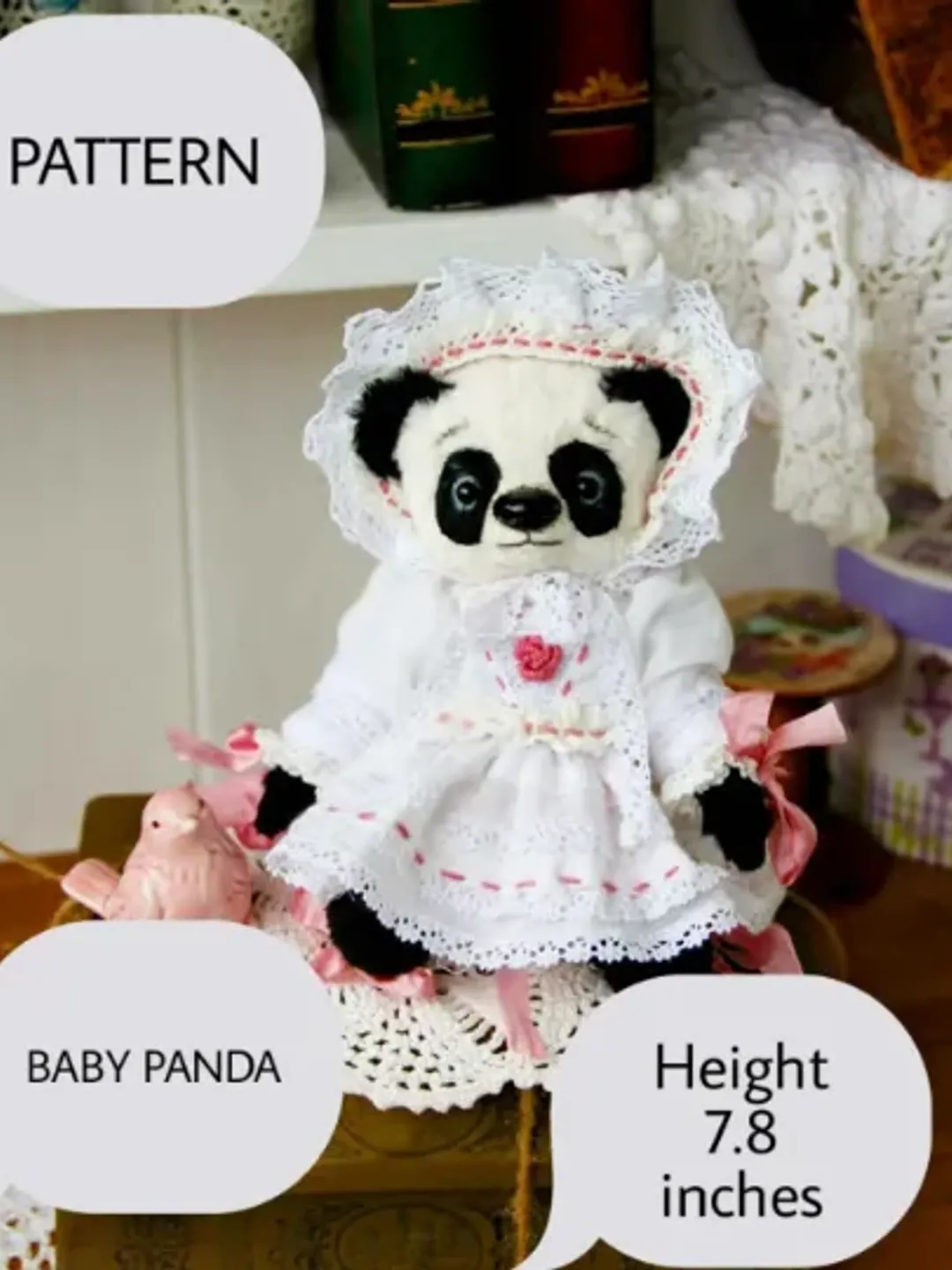 PATTERN of Stefan the bear PDF Handmade Artist Collectible Teddy Bear ...