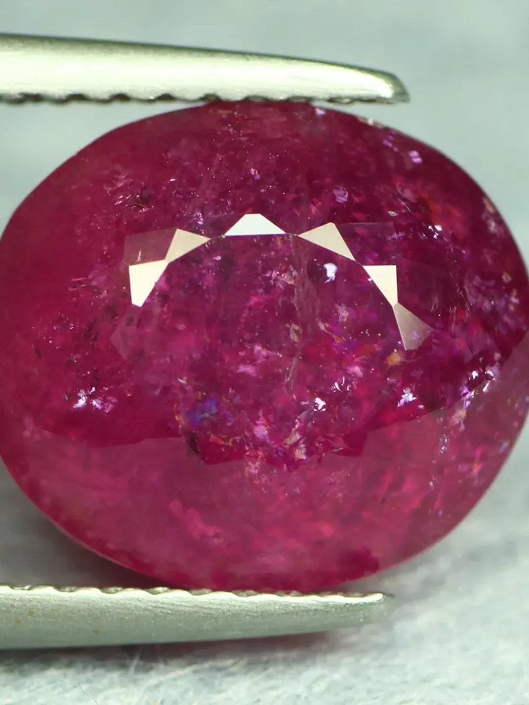 6.99 CT Fantastic Pomegranate Reddish Pink Copper 100% Natural Paraiba ...