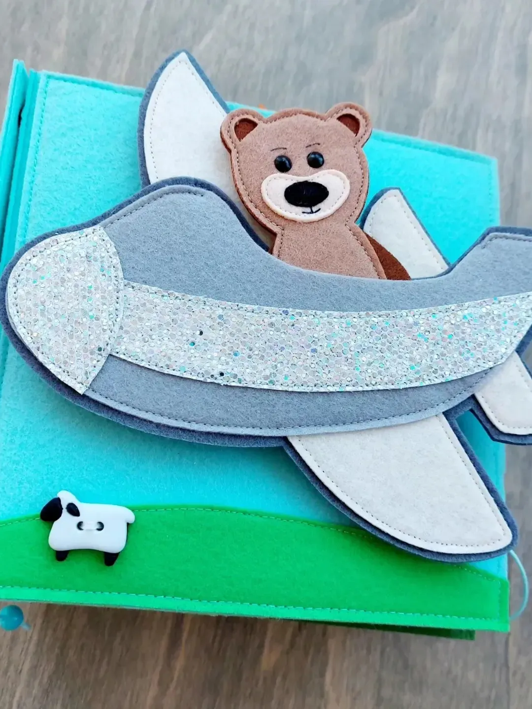 Children First Tactile Book, Cognitive Skills, Silent Book Montessori ...