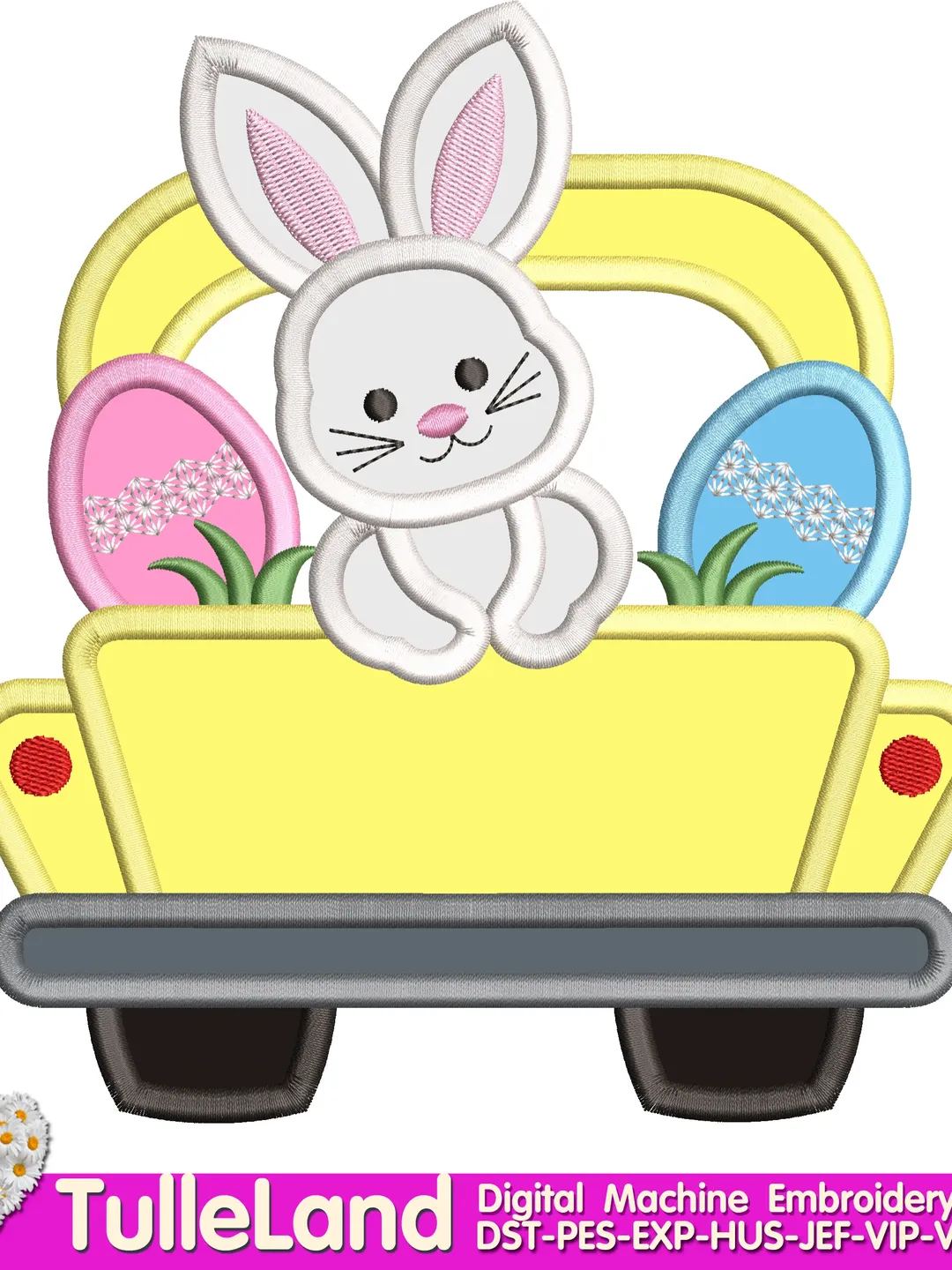 Easter Eggs Ornaments ITH machine embroidery designs