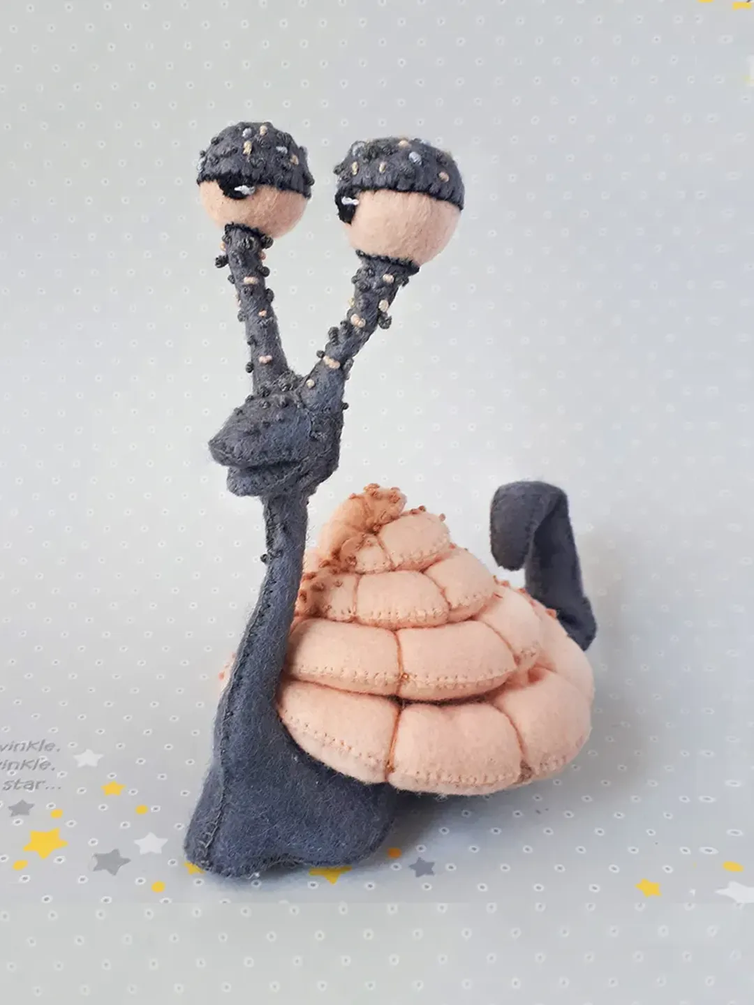 Snail toys pattern sewing, Cute snail stuffed toys sewing pattern ...