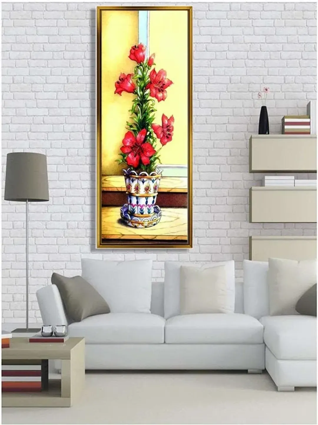 Panoramic Print on Canvas , Floating Frame Option, Modern Wall Art ...
