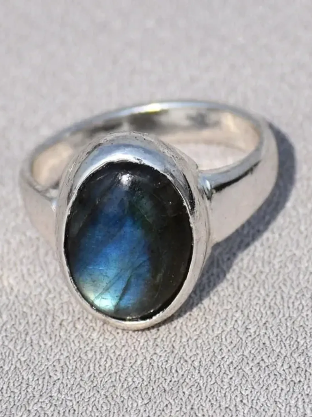 Labradorite Ring, 925 Silver Ring, Gemstone Jewelry, Handmade Ring ...