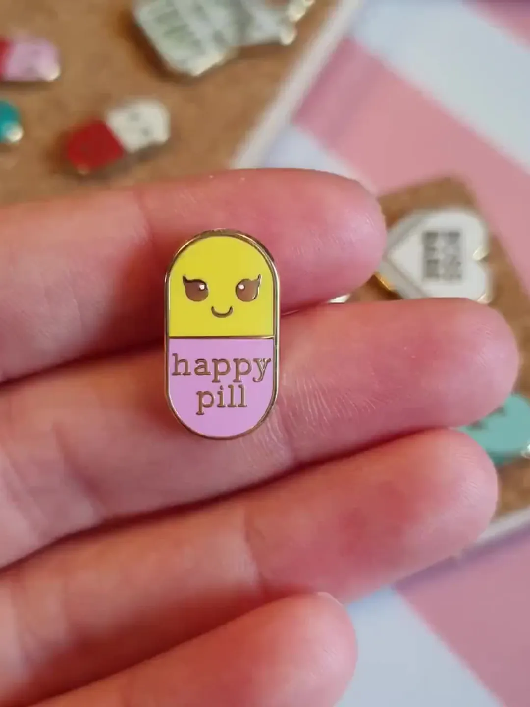 Nurse pin happy pill is a great medical pins gift for medical assistant ...