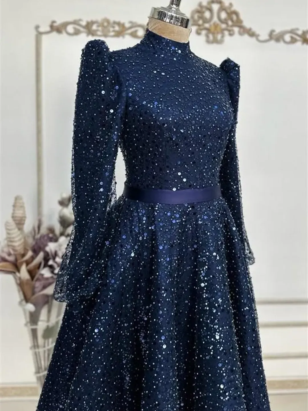 AHUNARE HIJAB - Wedding Dress, Muslim Evening Gown, Nikah, Islamic ...