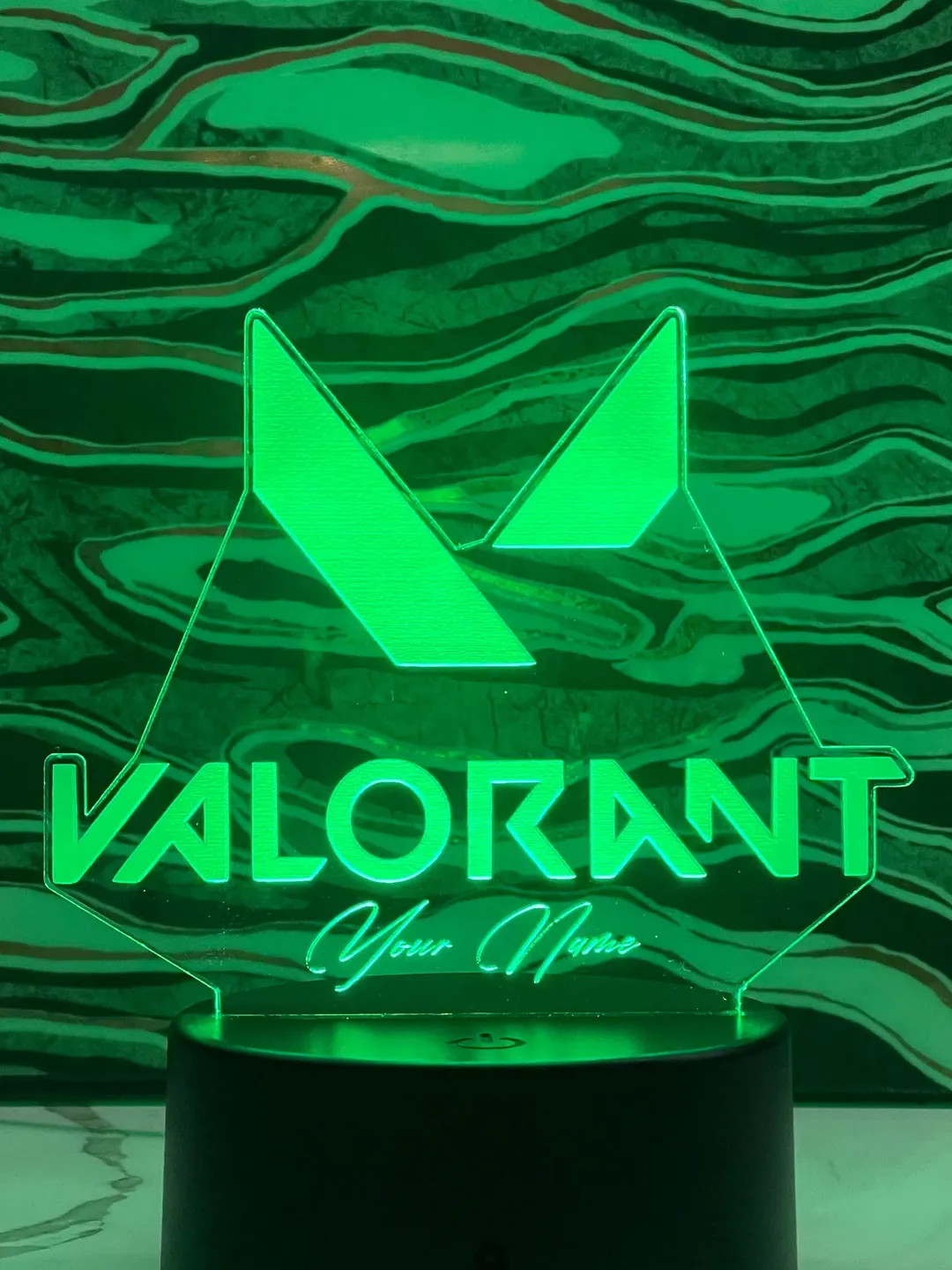 Valorant Custom Gamer Tag Home Decor Sign