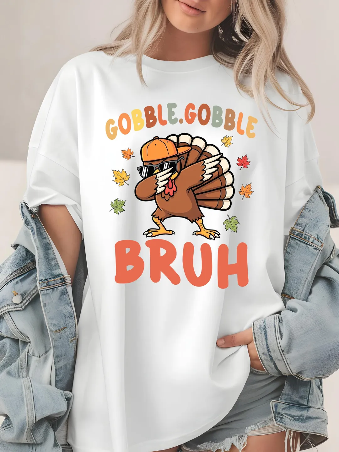 Gobble Gobble Bruh PNG, Funny Thanksgiving Turkey Kids Boys Gift, Bruh ...