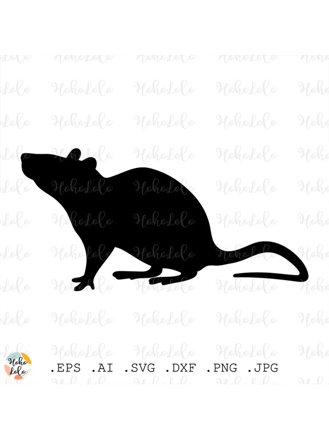 Rat Svg, Mouse Svg, Rat Silhouette, Rat Cricut, Mouse Cricut, Stencil ...