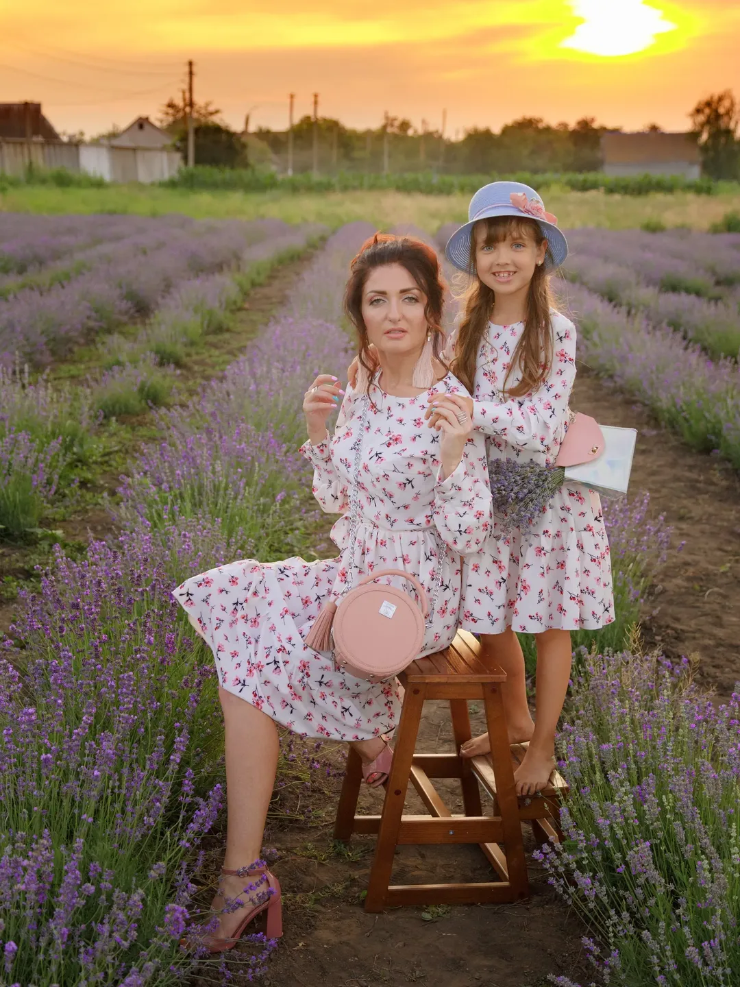 Floral Matching Dresses, Mommy and Me Outfit, Mother Daughter Matching ...