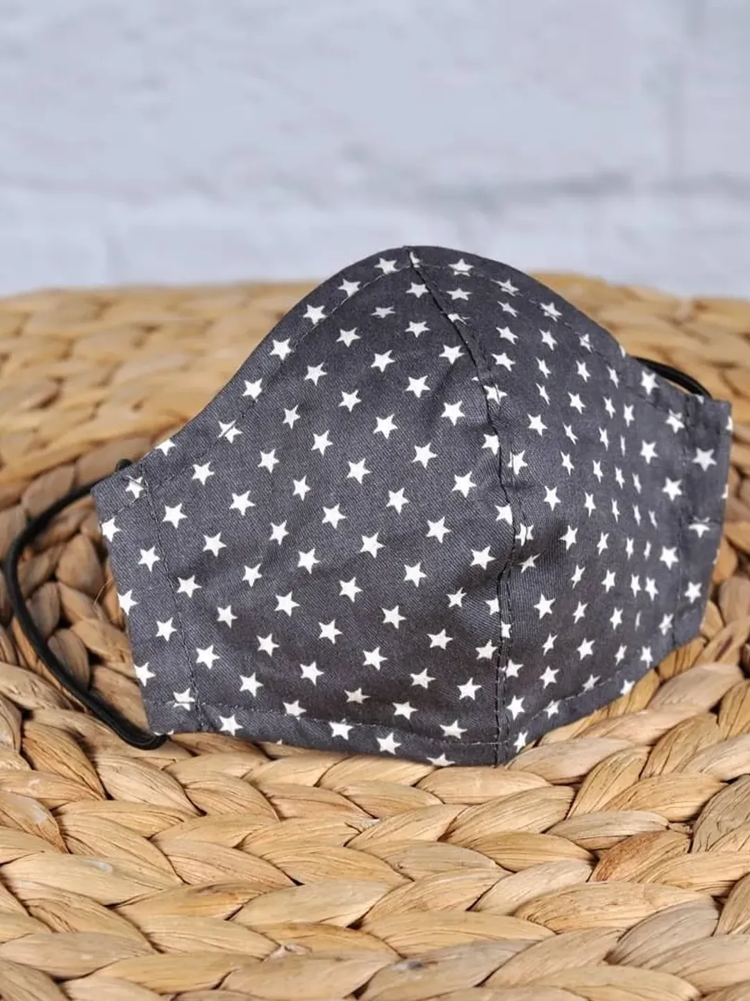 Cotton Face Mask With Stars, Cotton Reusable Face Mask, Washable Face ...