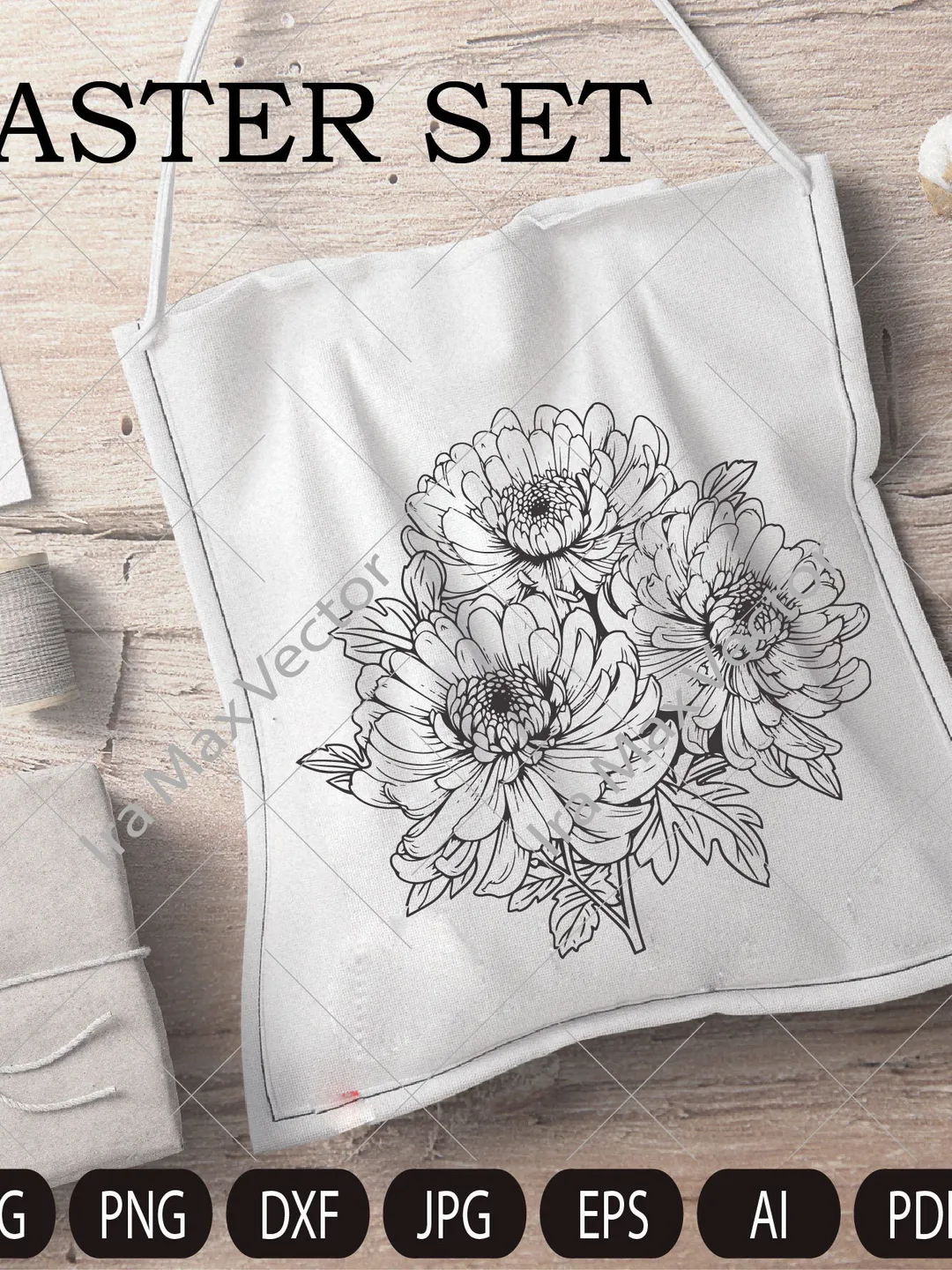Aster flowers svg, Garden Flower SVG, Floral SVG, svg files, Flower Png ...