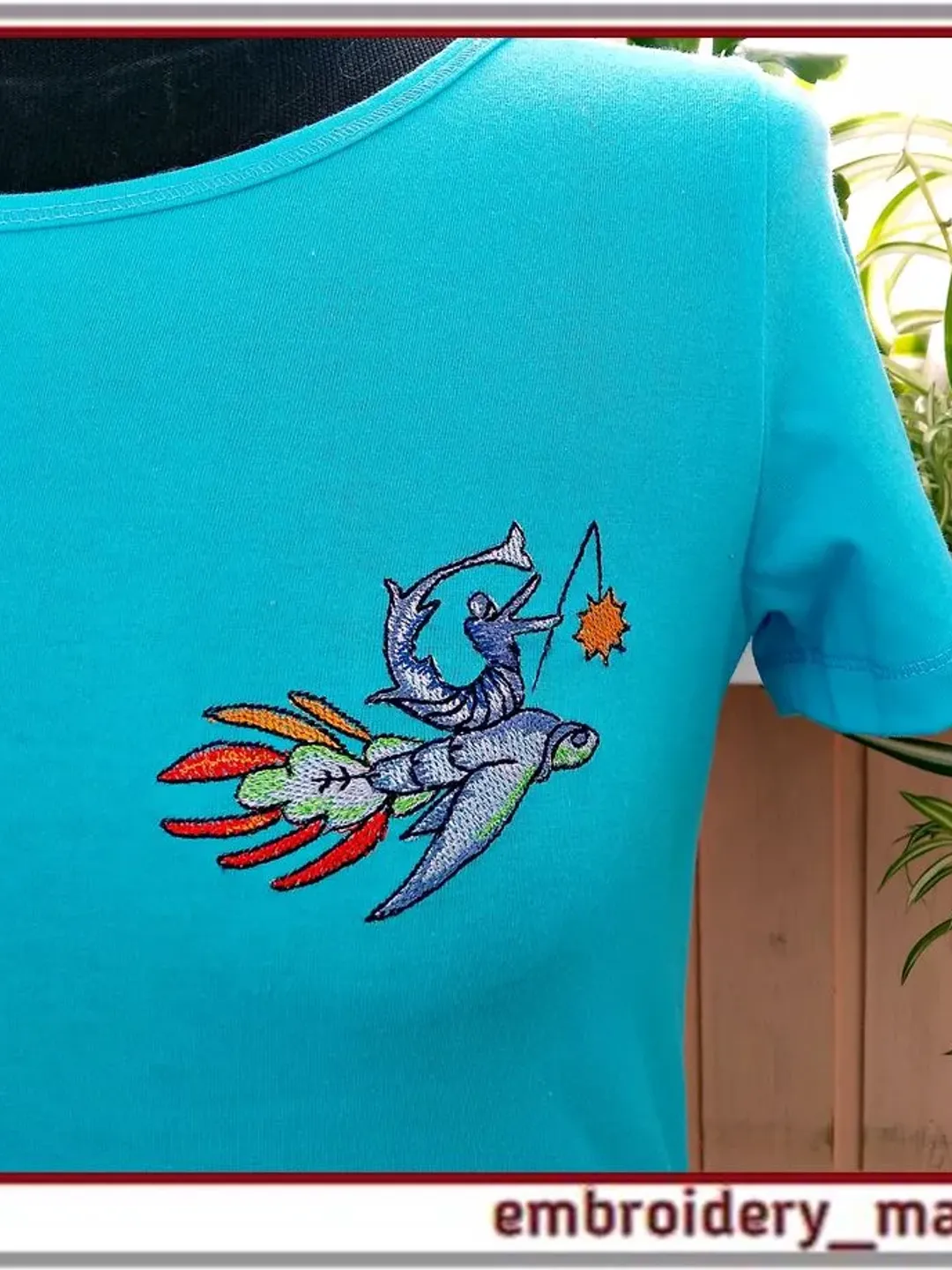 Digital Machine Embroidery Design Mythical creature