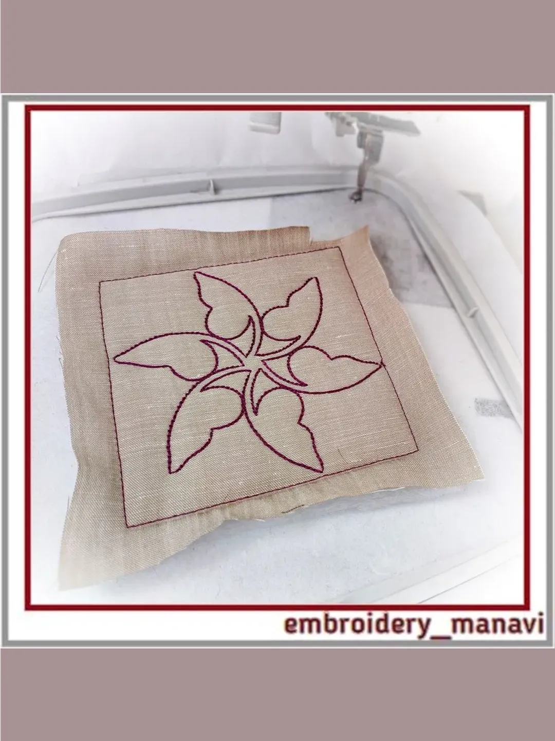 Quilt Block 32 Machine Embroidery Designs - 6 Sizes
