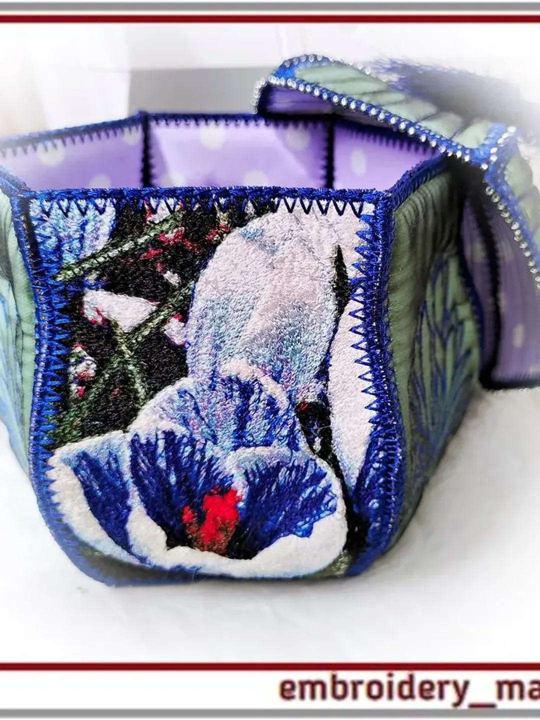 In the hoop embroidery designs, box Crocuses